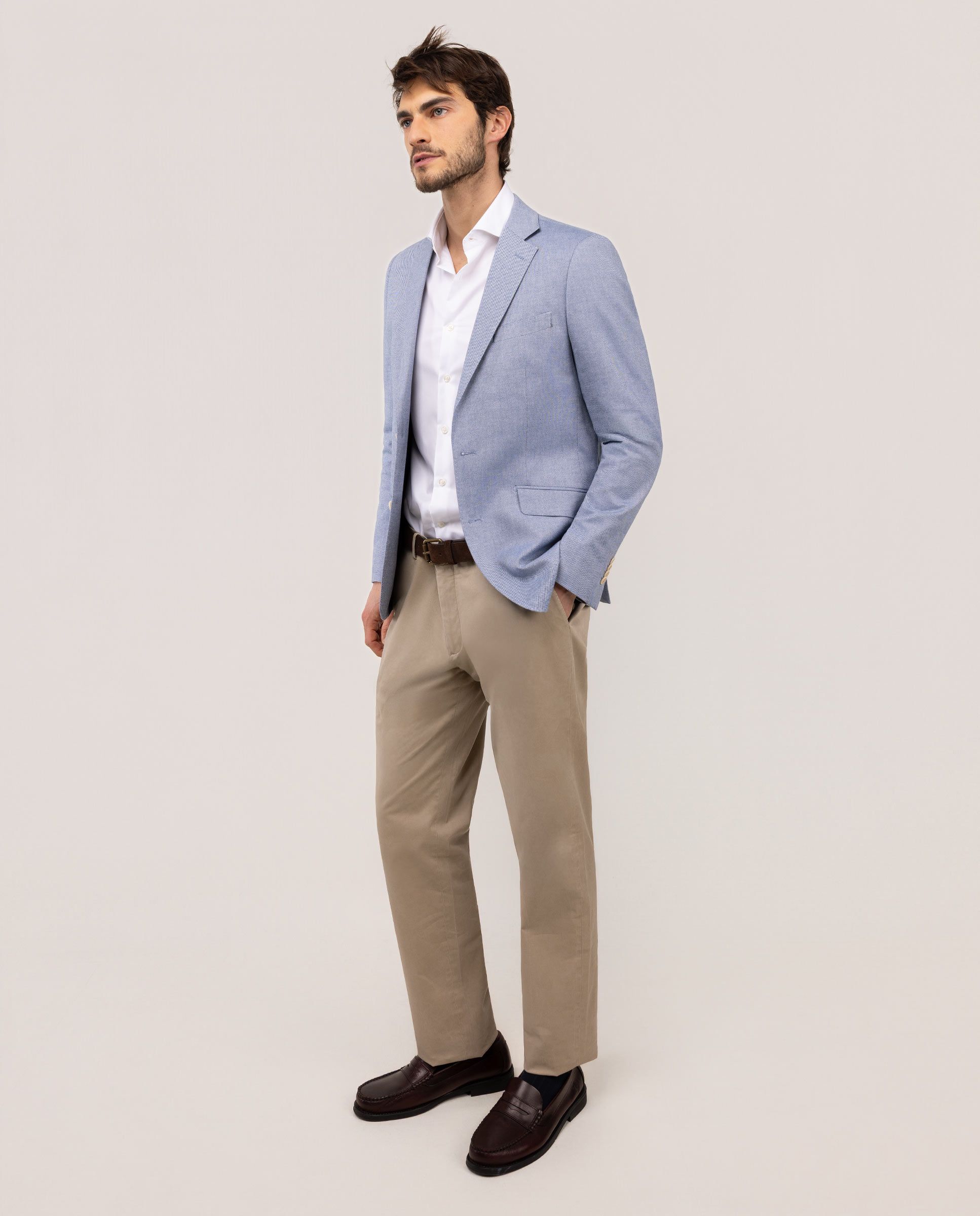 El Ganso® Americana Formal Oxford Azul