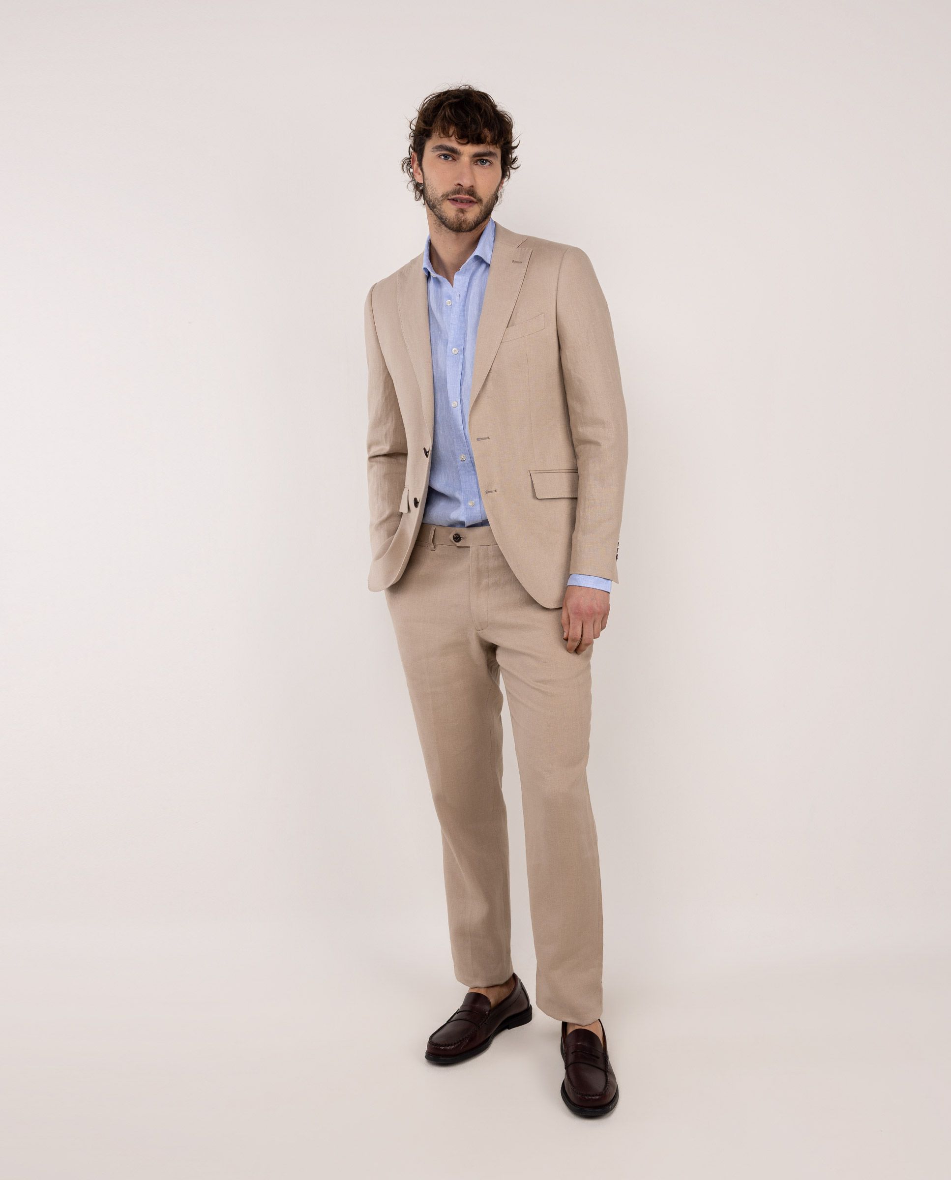 El Ganso® Americana Formal Lino Beige