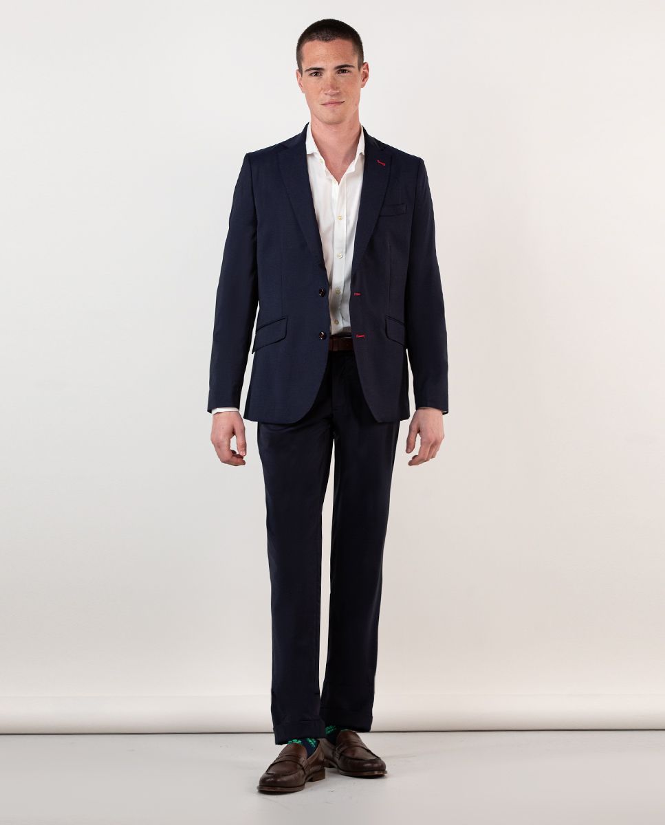 El Ganso® | Fato Calças Marinho Simples Separado