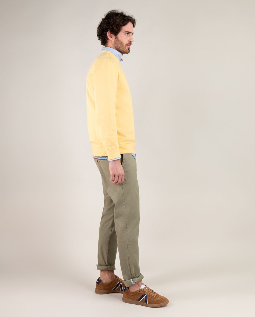 El Ganso® Pantalón Chino Básico Verde