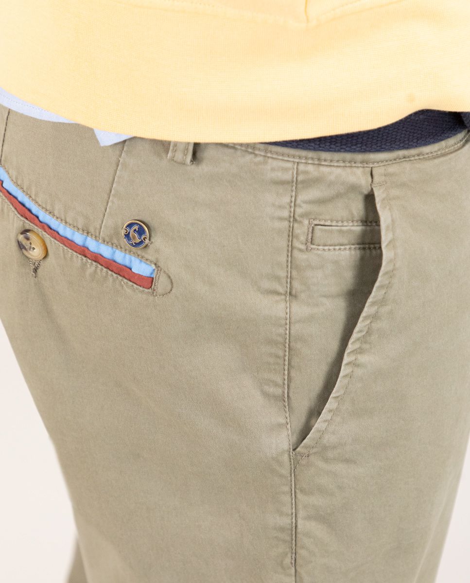 El Ganso® Pantalón Chino Básico Verde