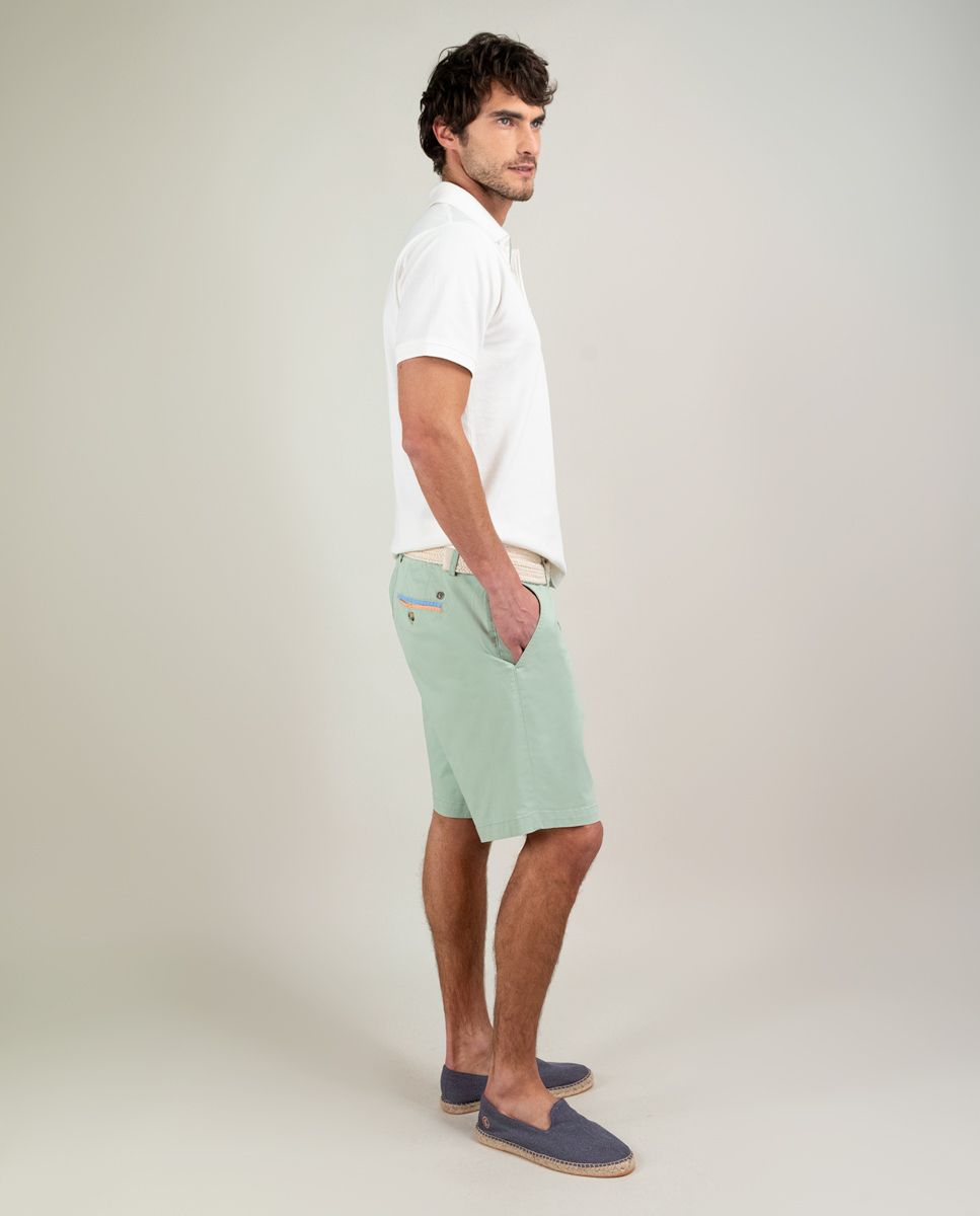 El Ganso® | Basic Green Bermuda Shorts
