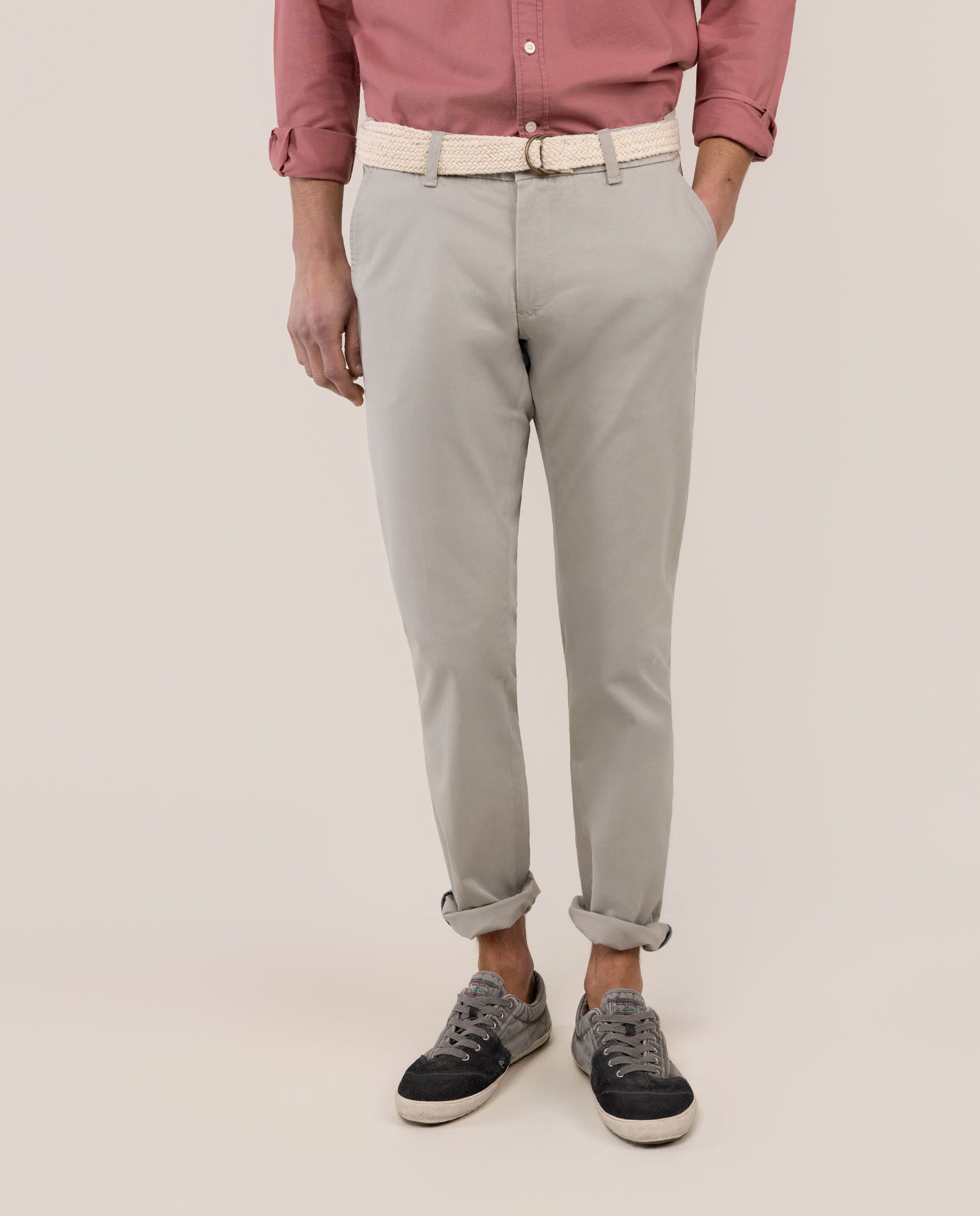 El Ganso® Pantalón Chino Básico Verde Claro