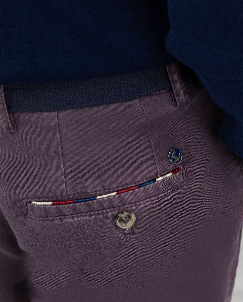 El Ganso® | Basic Aubergine Chinos