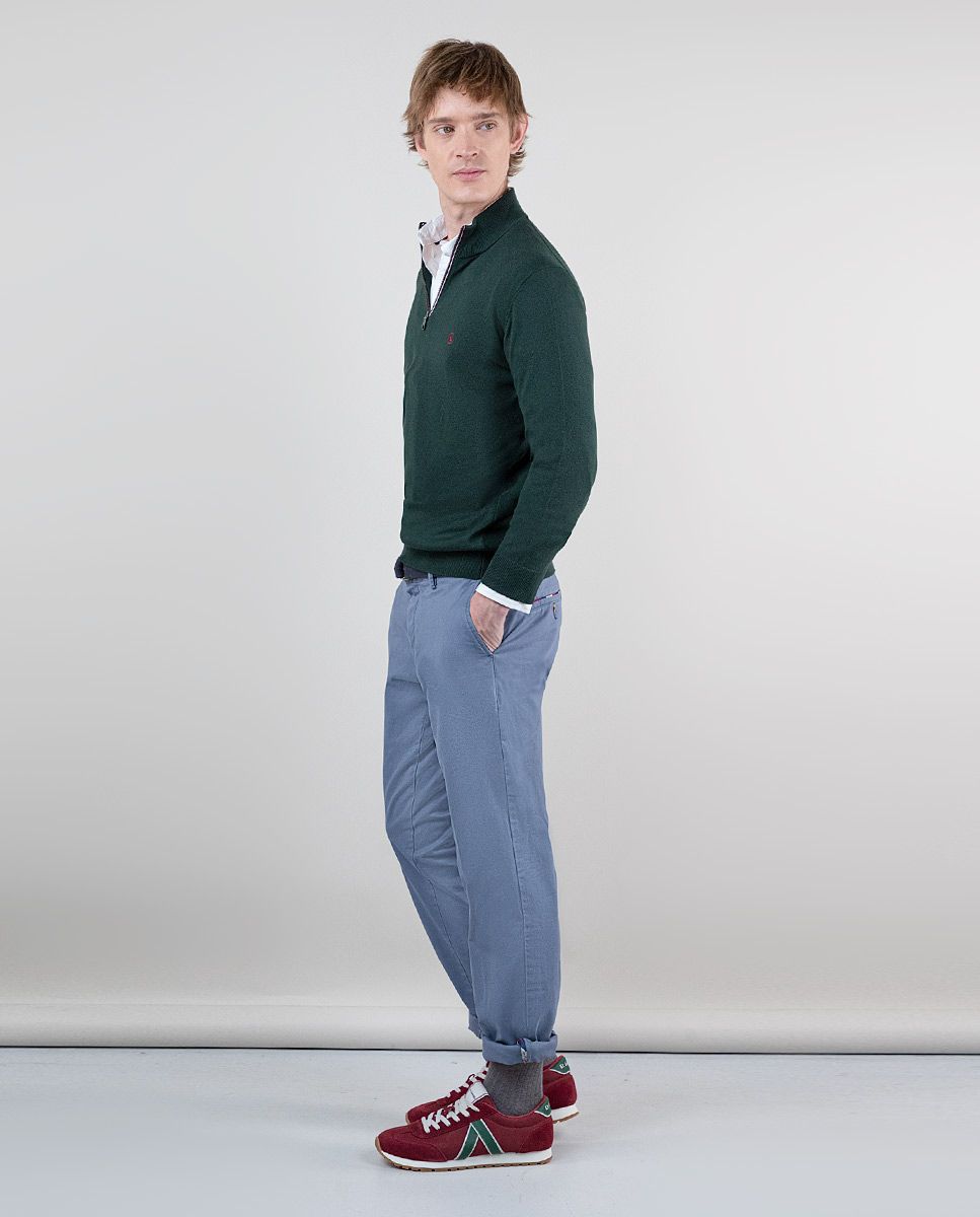 El Ganso® | Basic Medium Blue Chinos