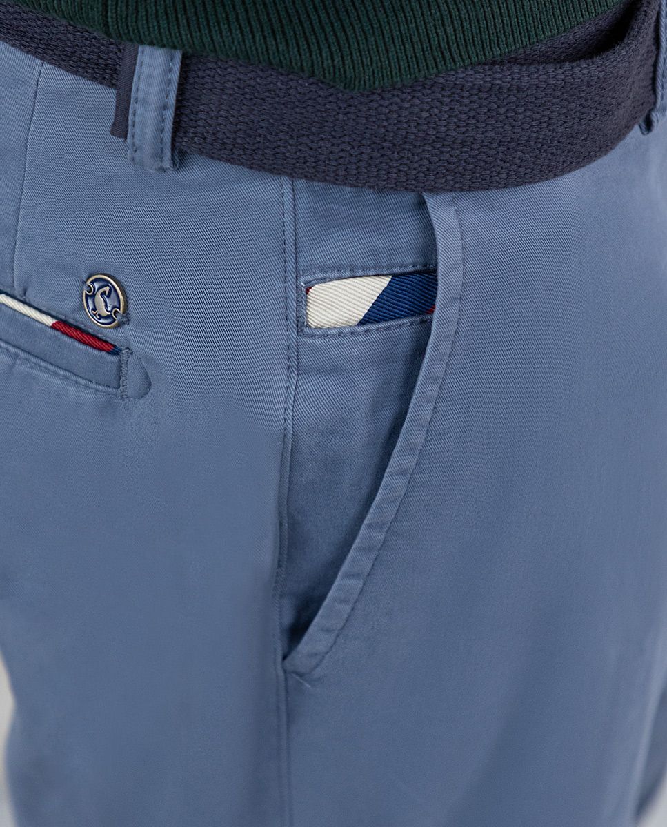 El Ganso® | Basic Medium Blue Chinos