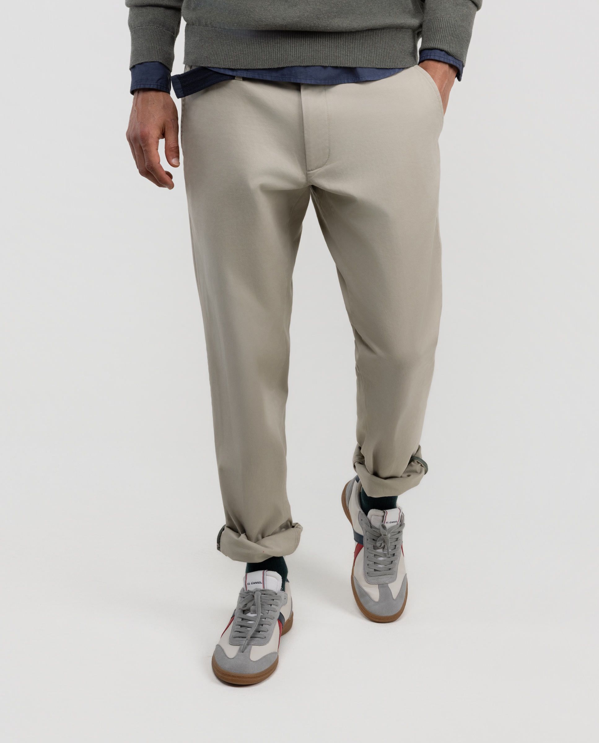 El Ganso® Pantalón Chino Beige Regular Fit