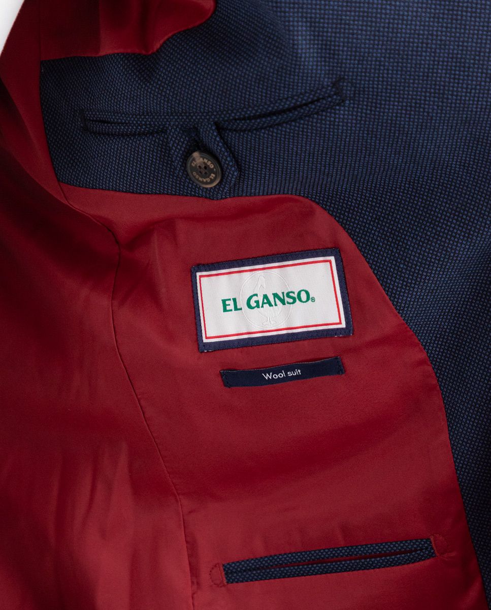 El Ganso® Americana Coordinada Ojo de Perdiz Marino