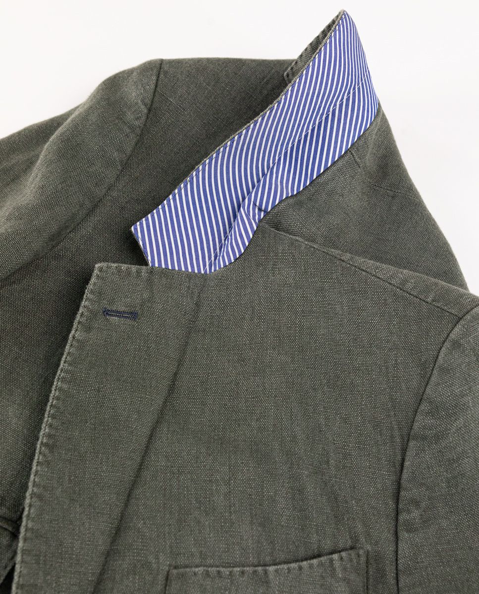 El Ganso® | Veste Lin Délavé Vert