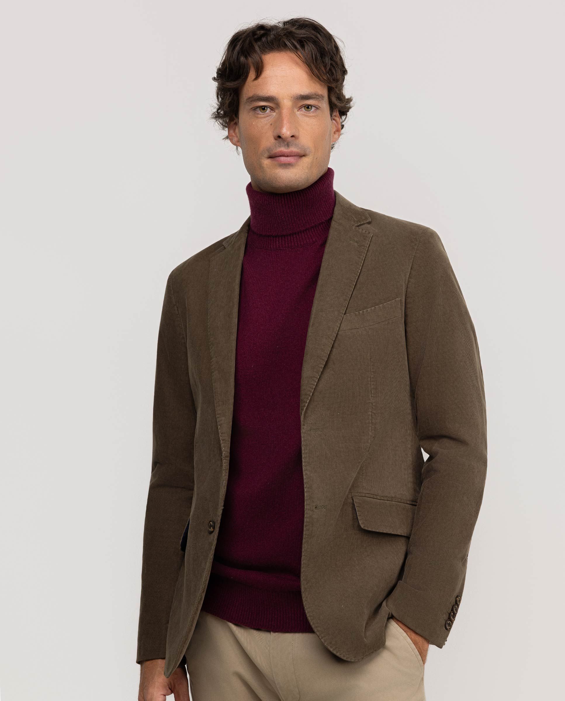 El Ganso® Veste Velours Teinte Sur Pièce Verte
