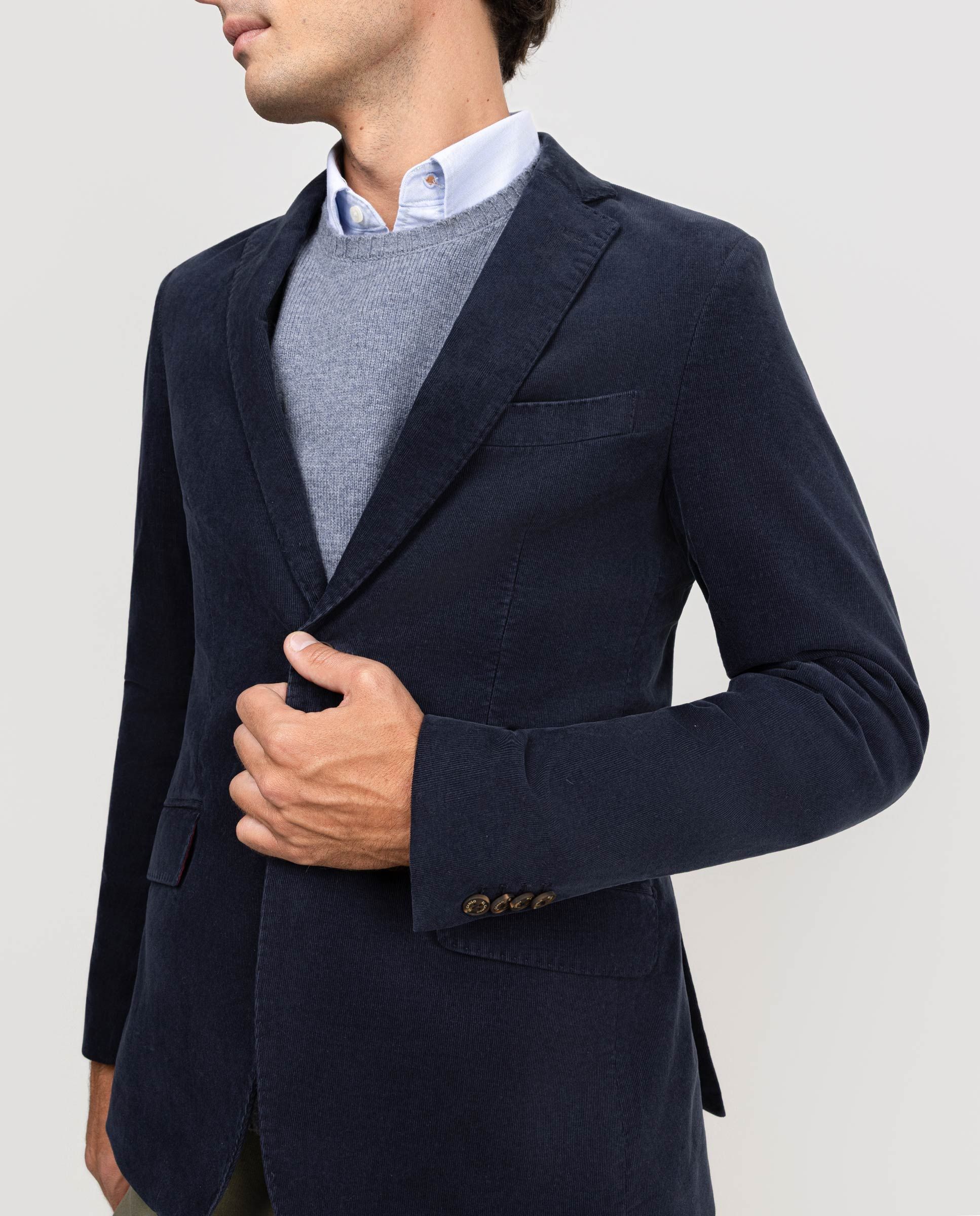 El Ganso® Veste Velours Teinte Sur Pièce Bordeaux