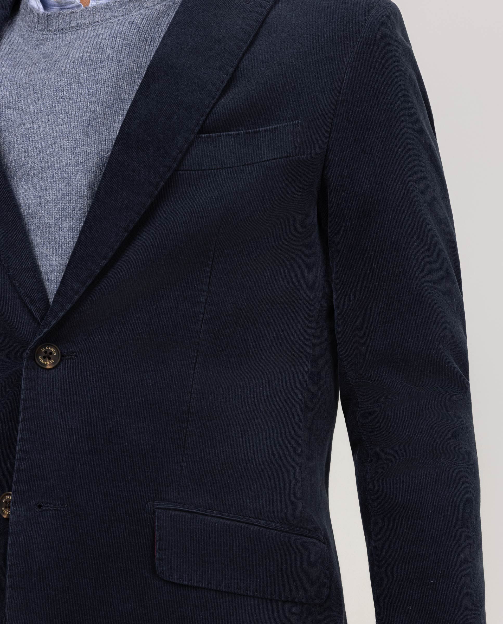 El Ganso® Veste Velours Teinte Sur Pièce Bordeaux