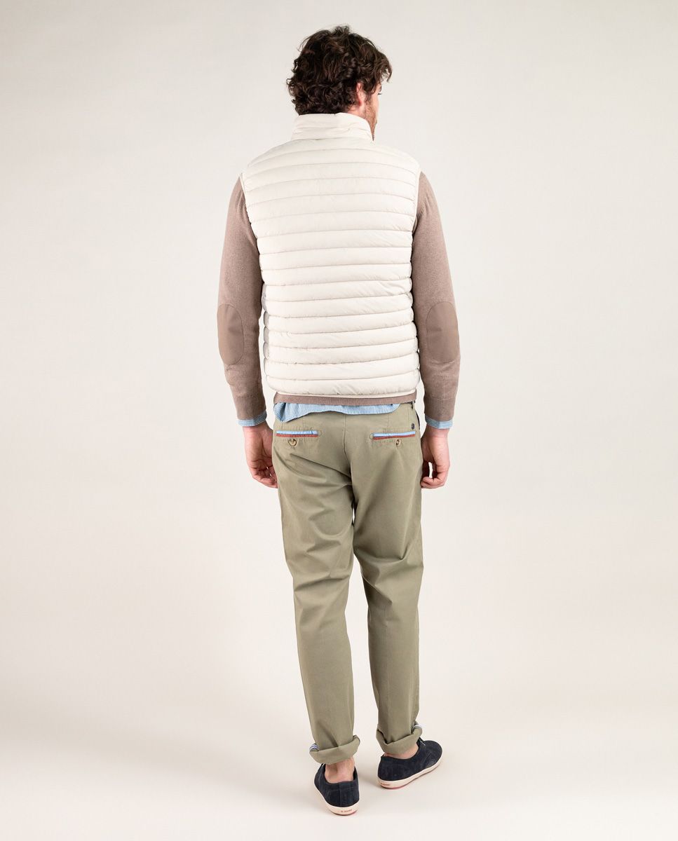 El Ganso® | Chaleco Acolchado Básico Beige