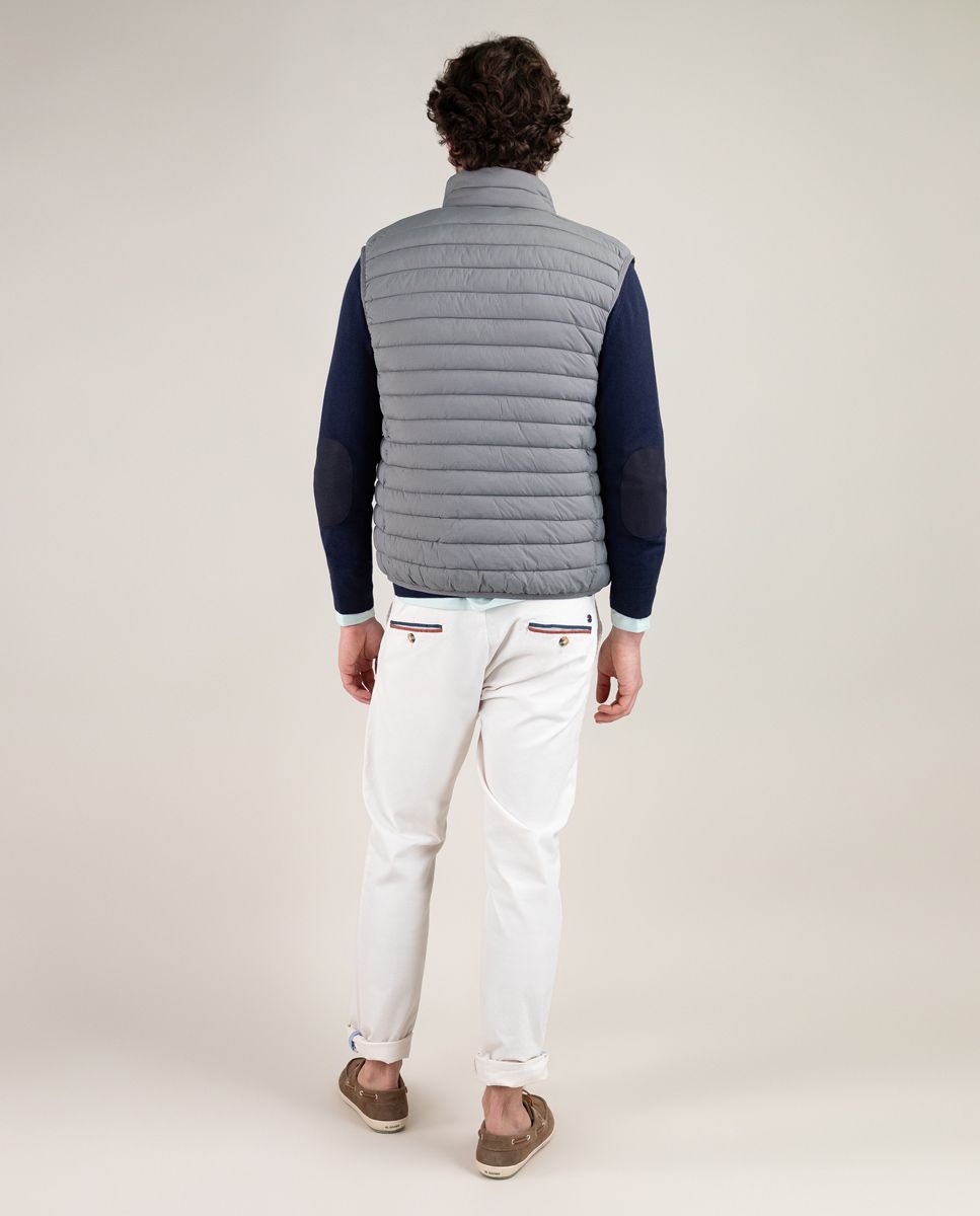 El Ganso® | Basic Quilted Grey Vest