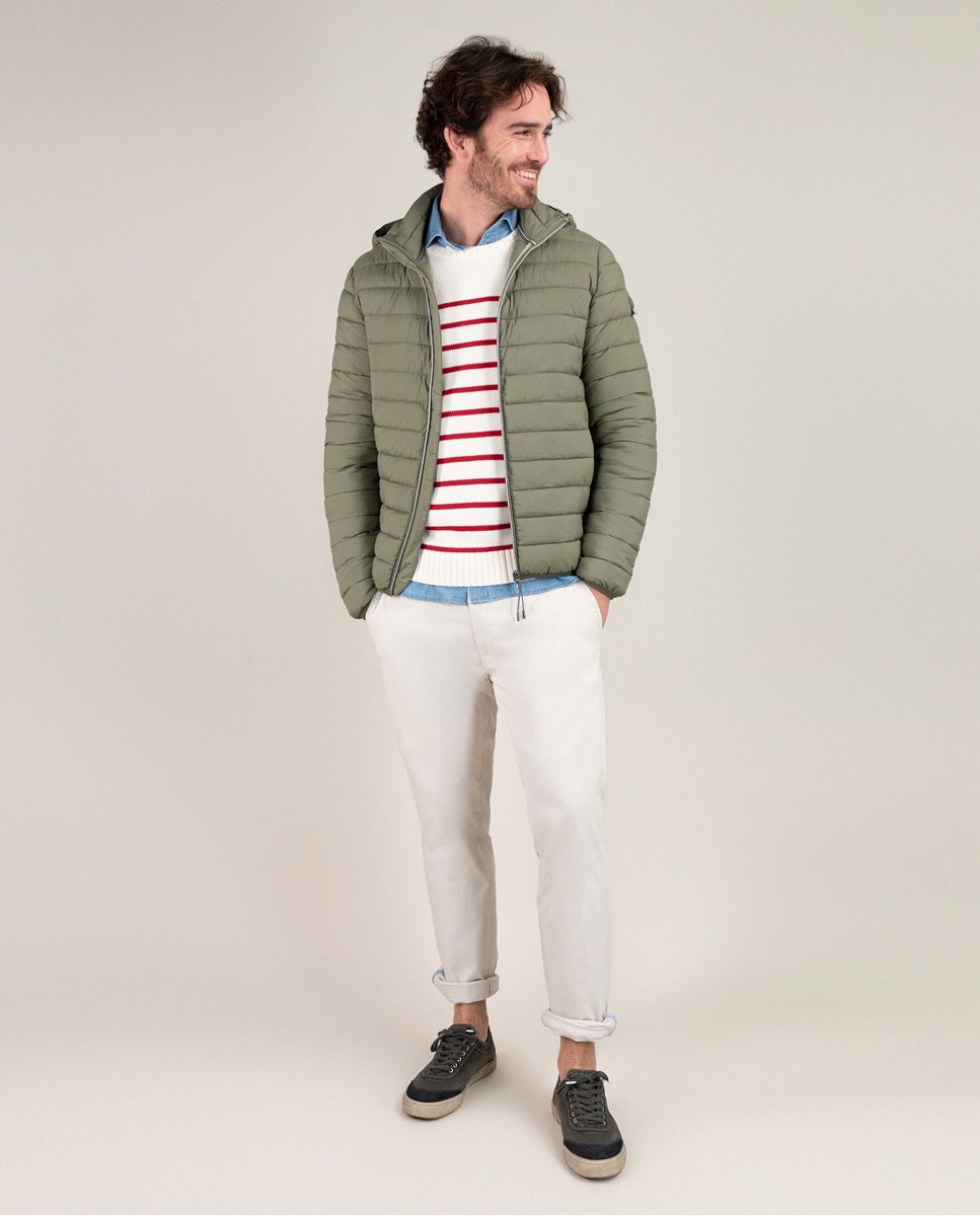 El Ganso® | Basic Quilted Green Jacket