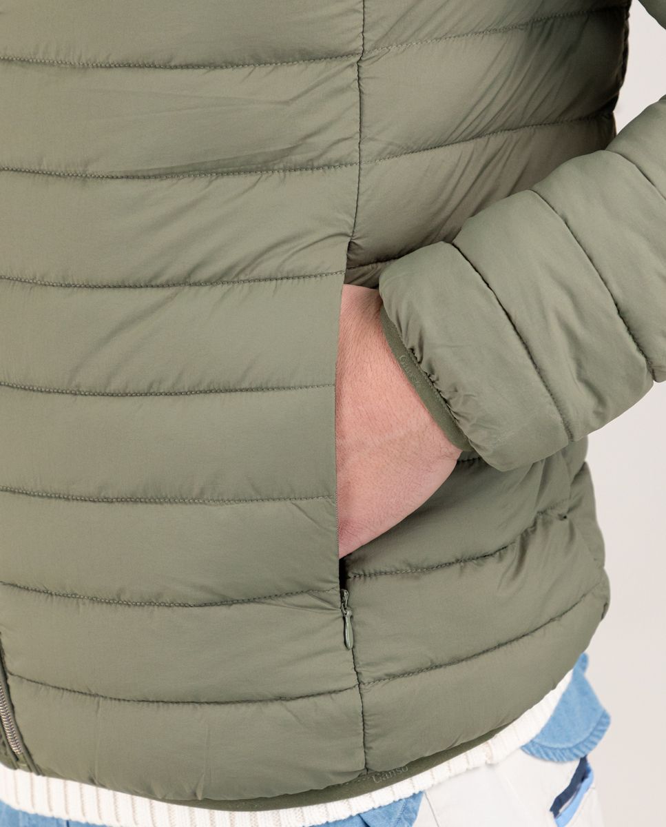 El Ganso® | Basic Quilted Green Jacket