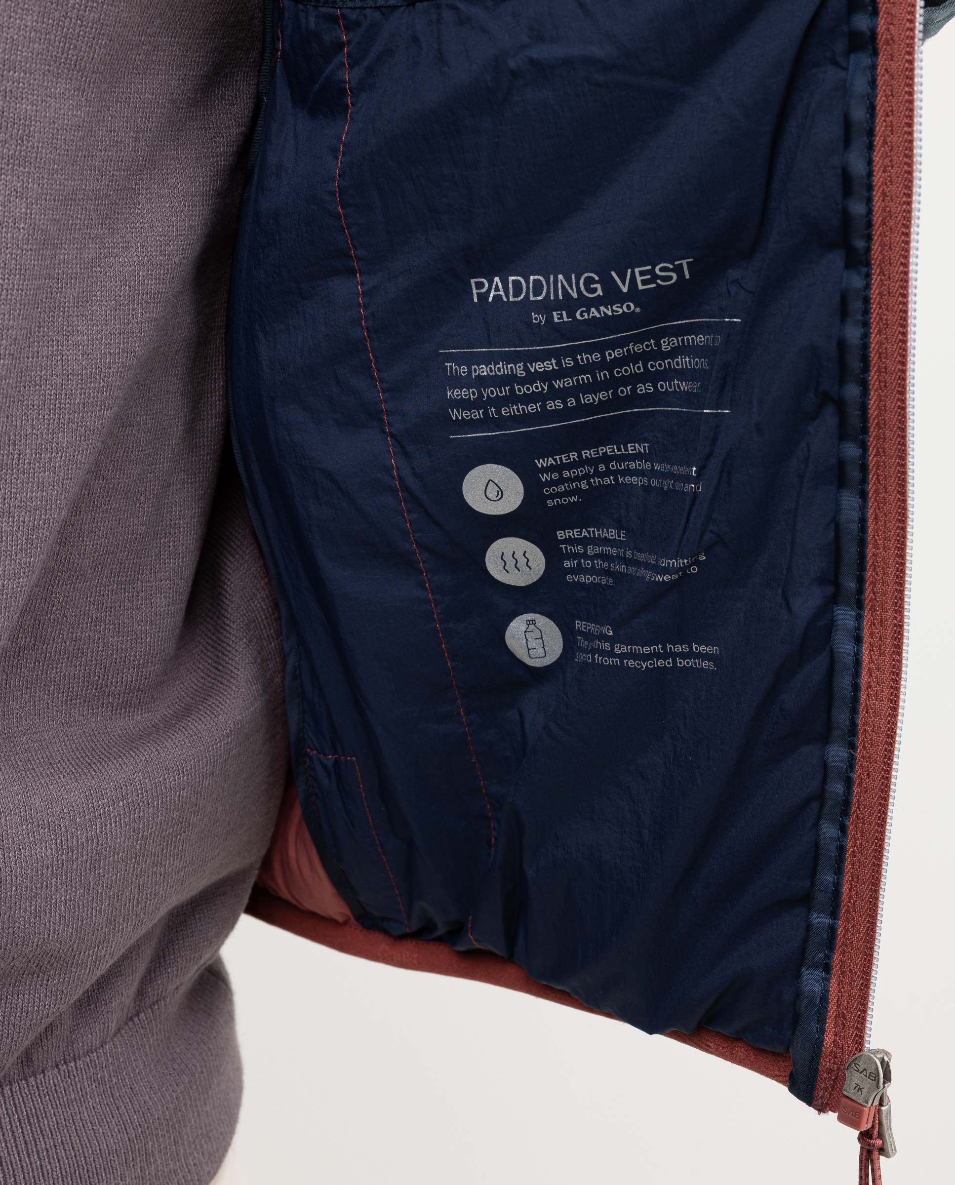 El Ganso® Basic Quilted Red Vest