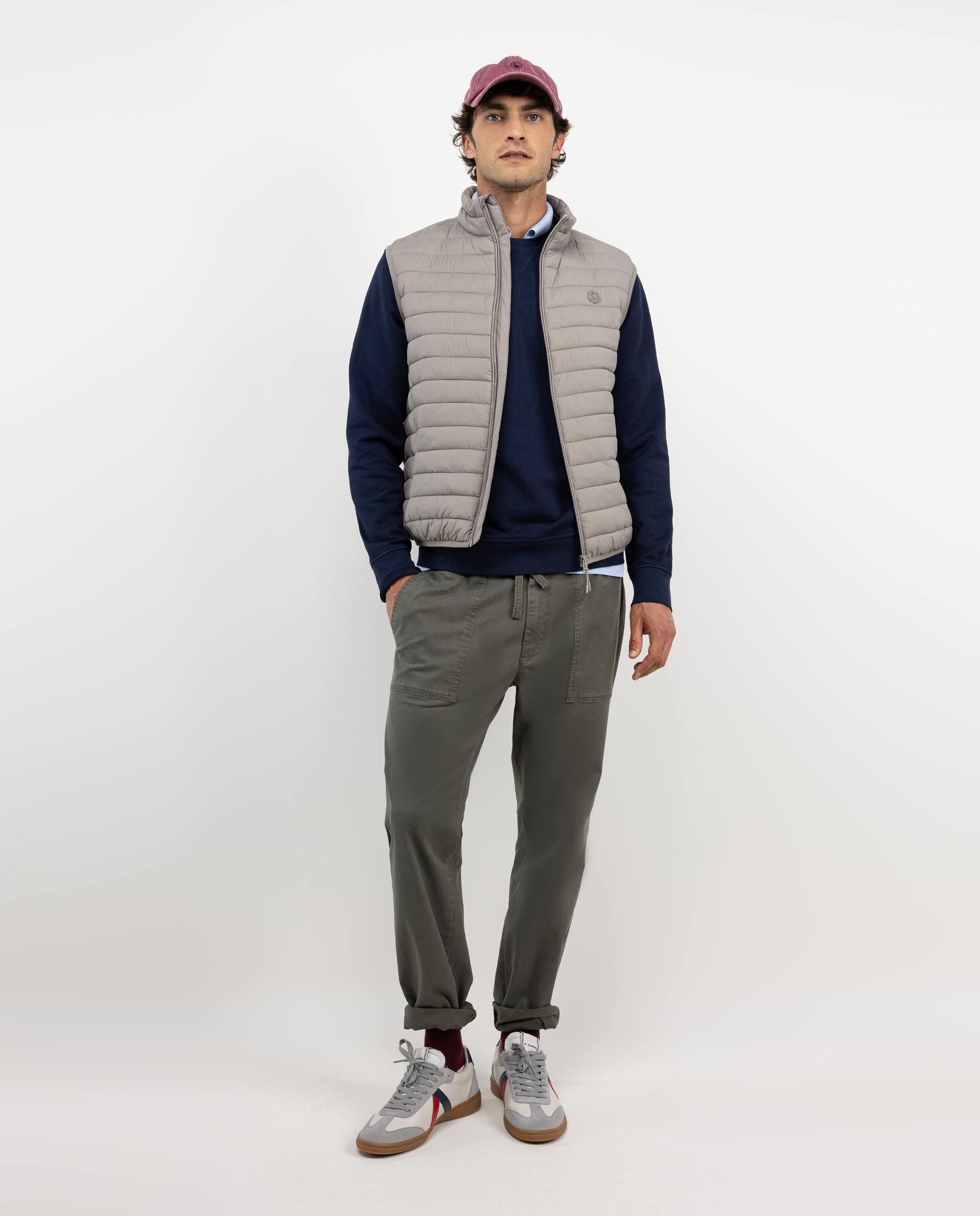 El Ganso® Basic Quilted Beige Vest