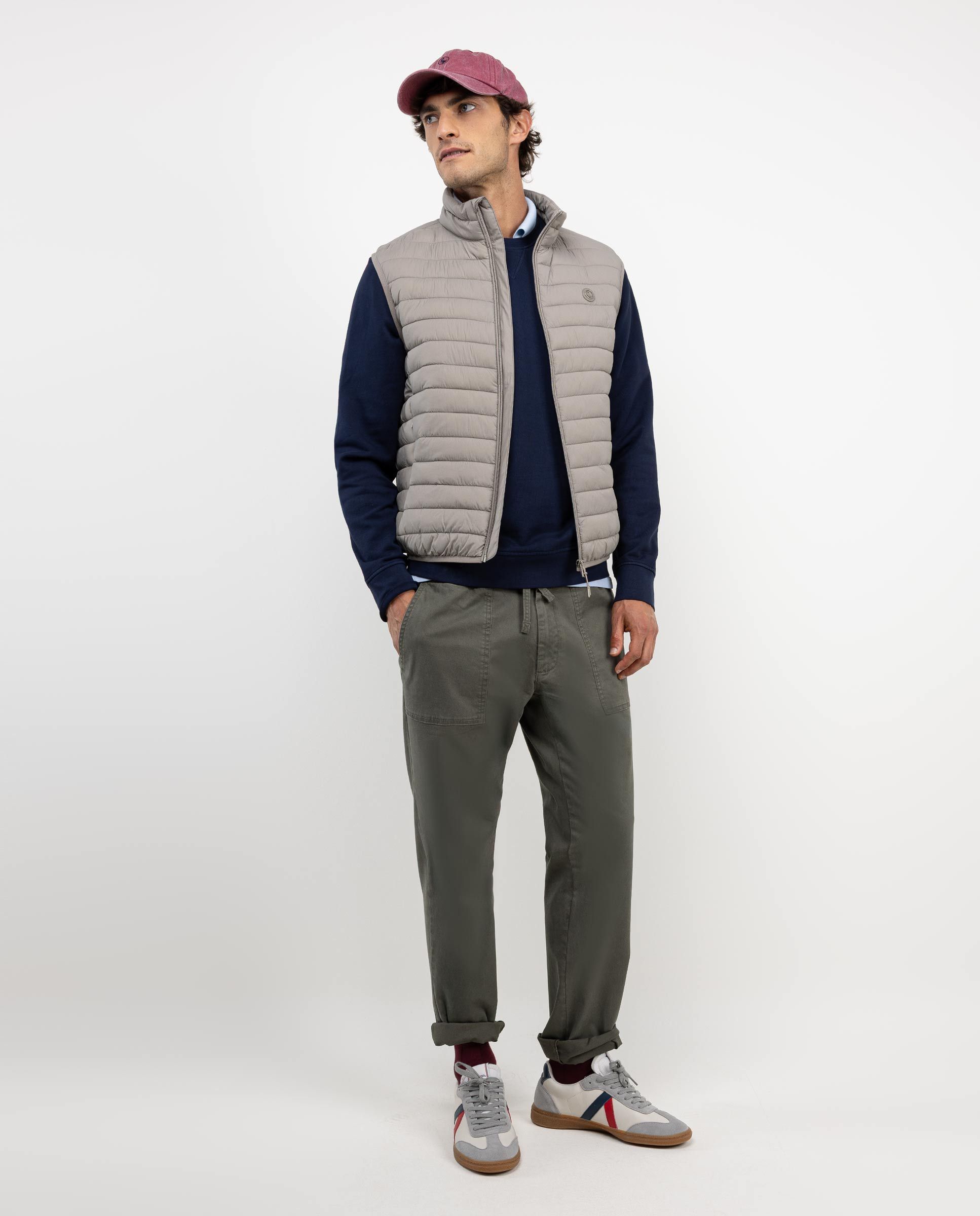 El Ganso® Basic Quilted Beige Vest