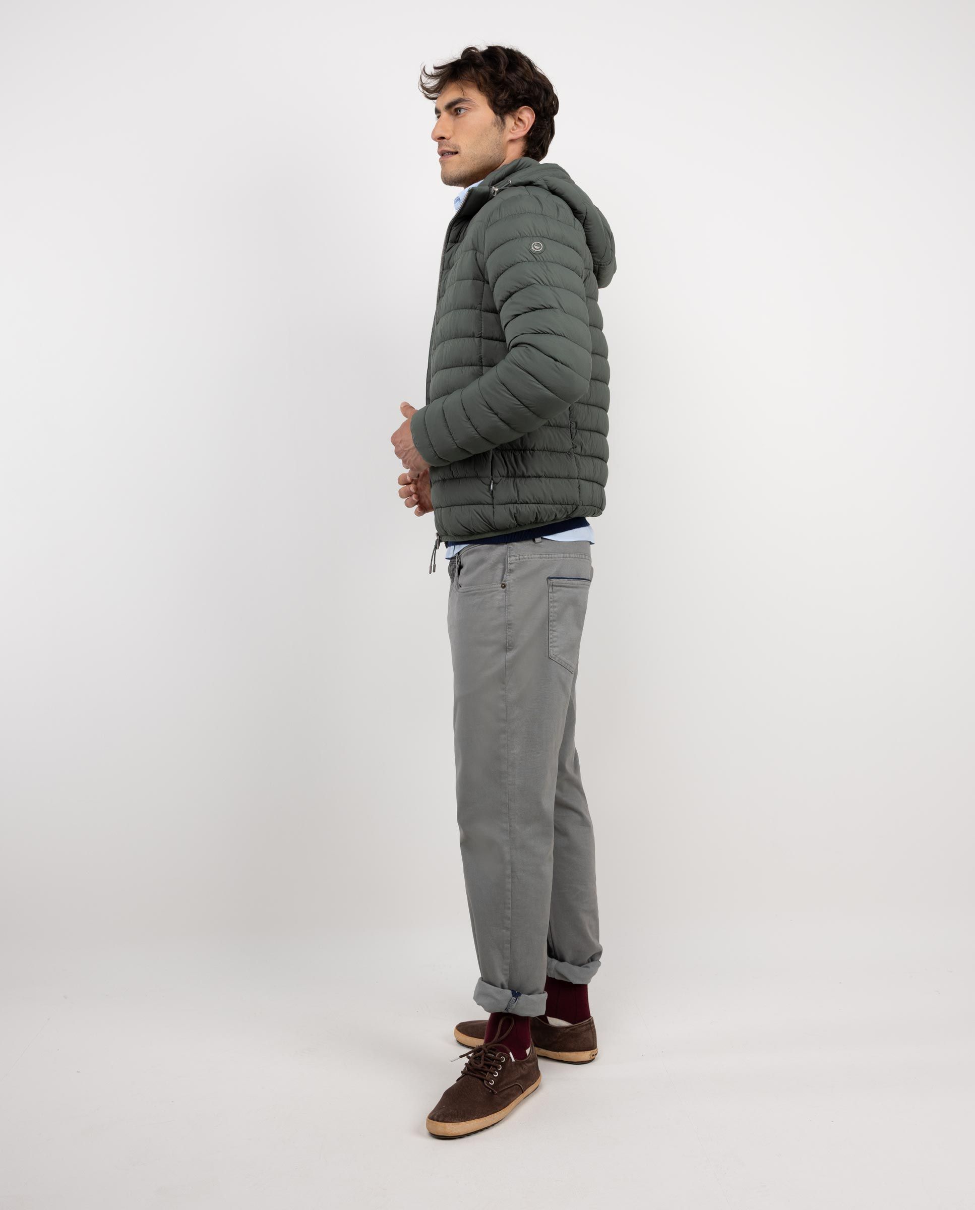 El Ganso® Basic Quilted Green Jacket