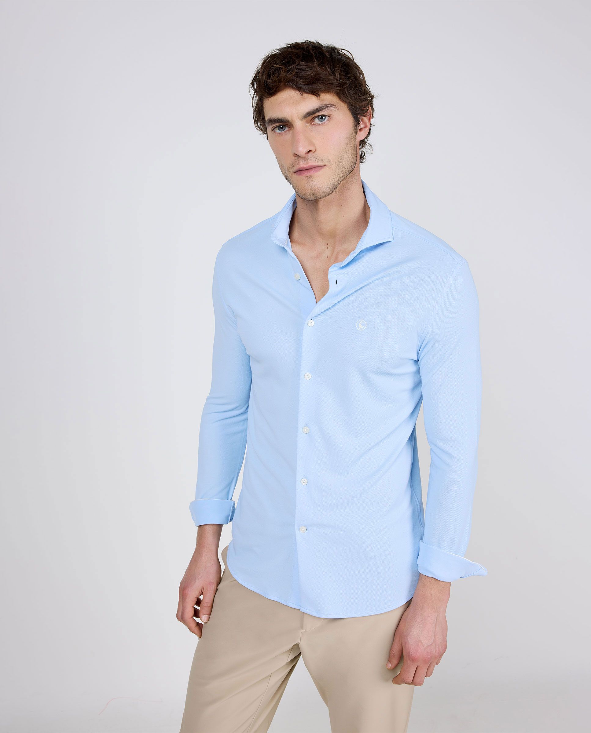 El Ganso® Camisa Sepiia Lisa Azul