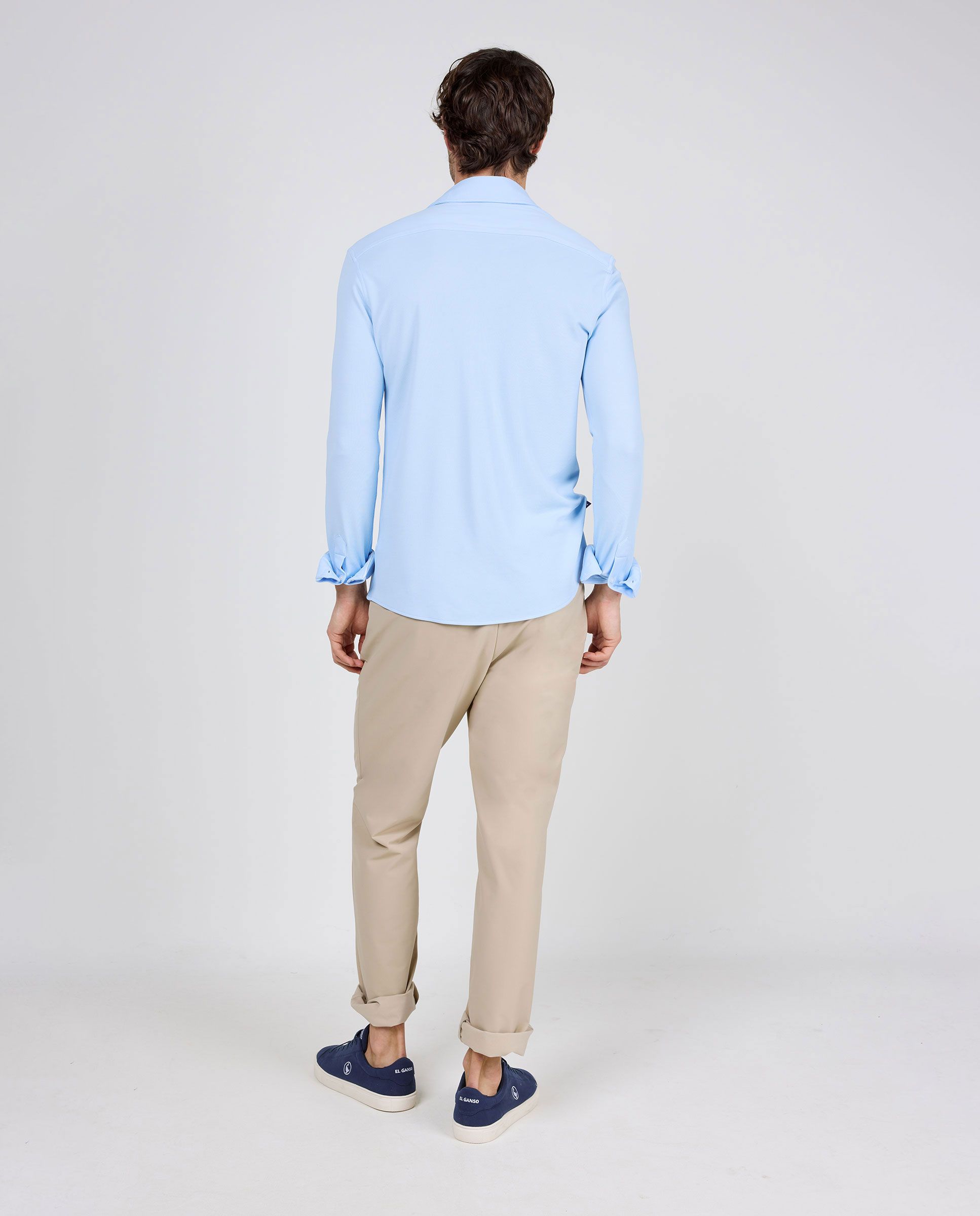 El Ganso® Camisa Sepiia Lisa Azul