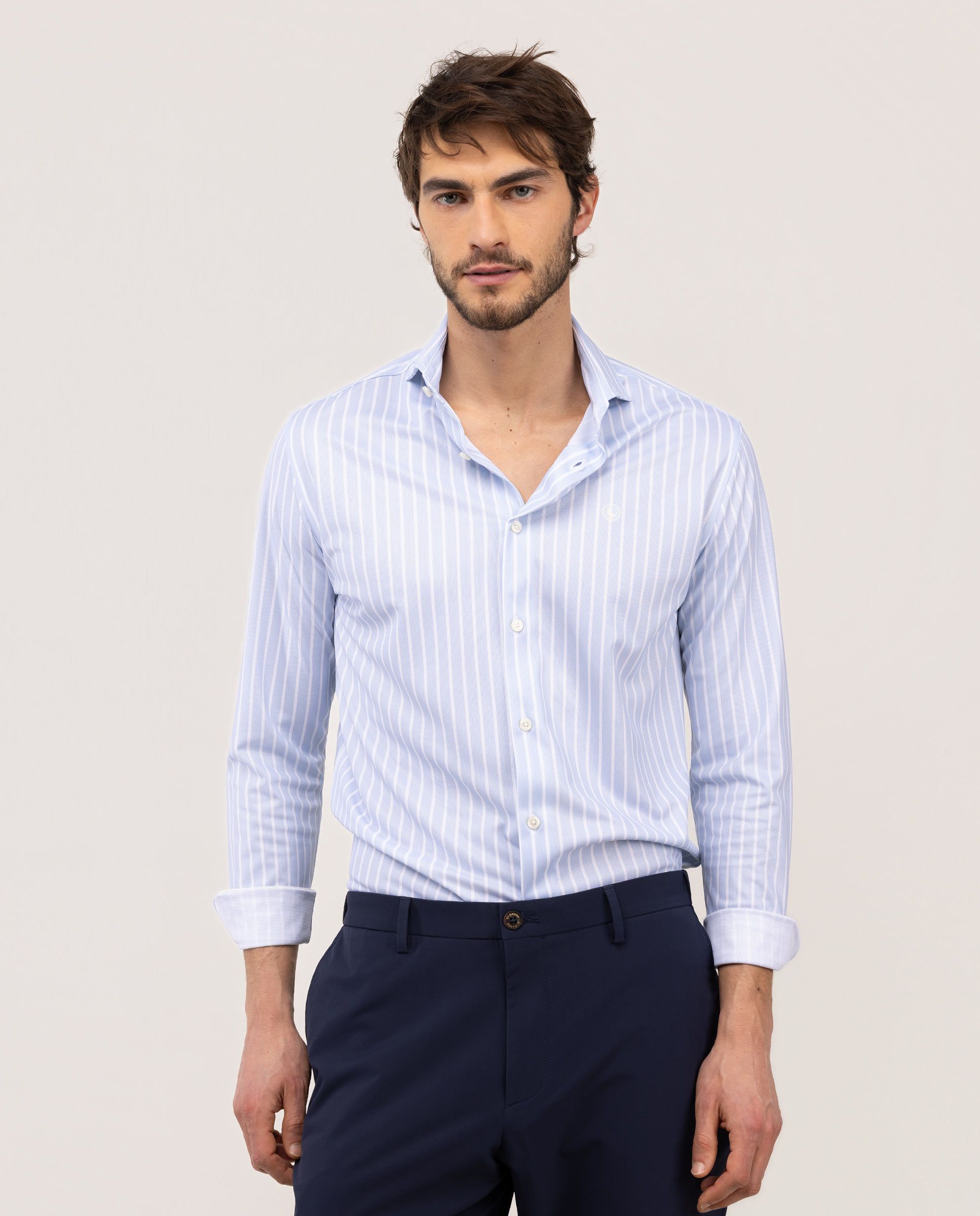 El Ganso® Camisa Sepiia Raya Butcher Azul