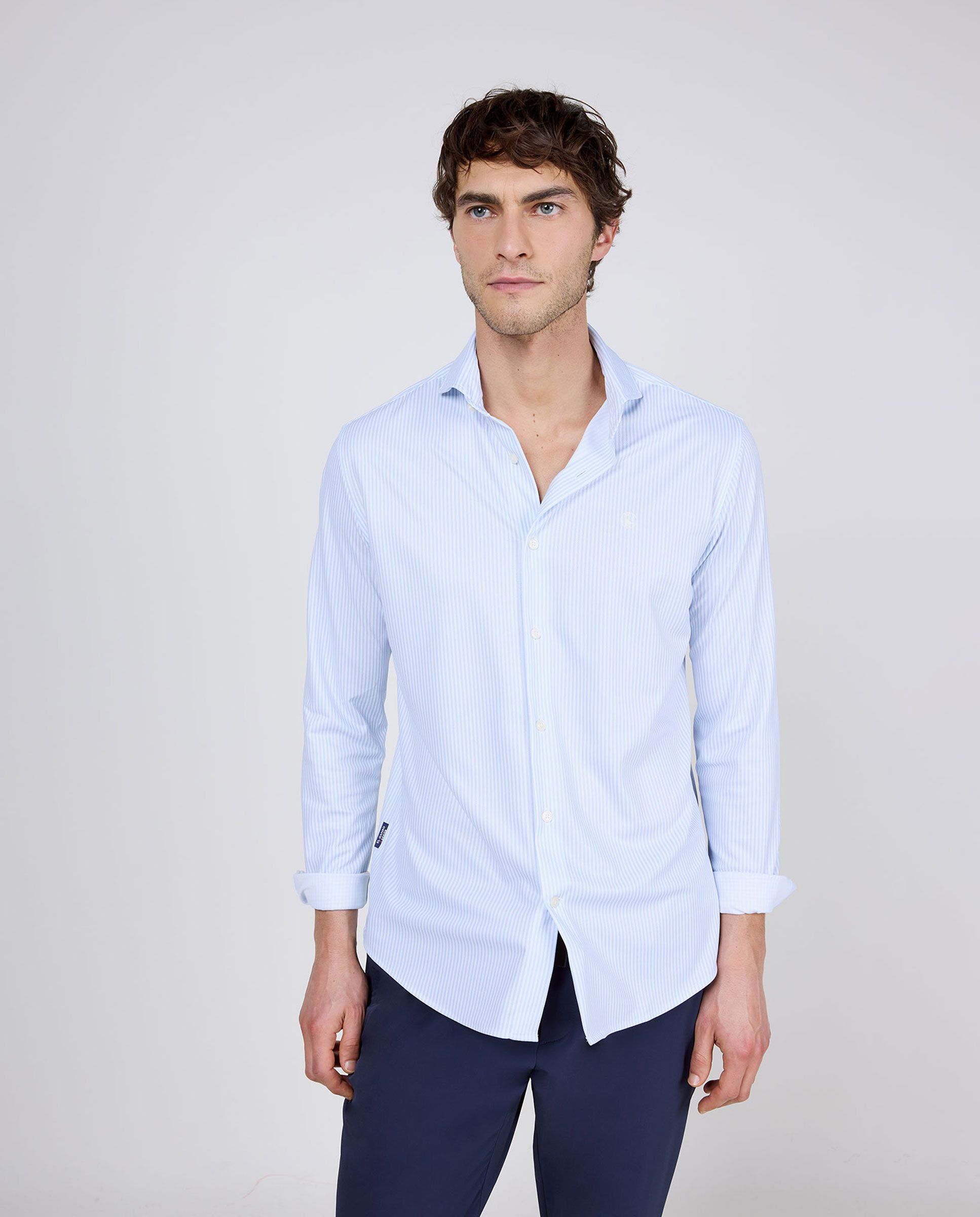 El Ganso® Camisa Sepiia Raya Yale Azul