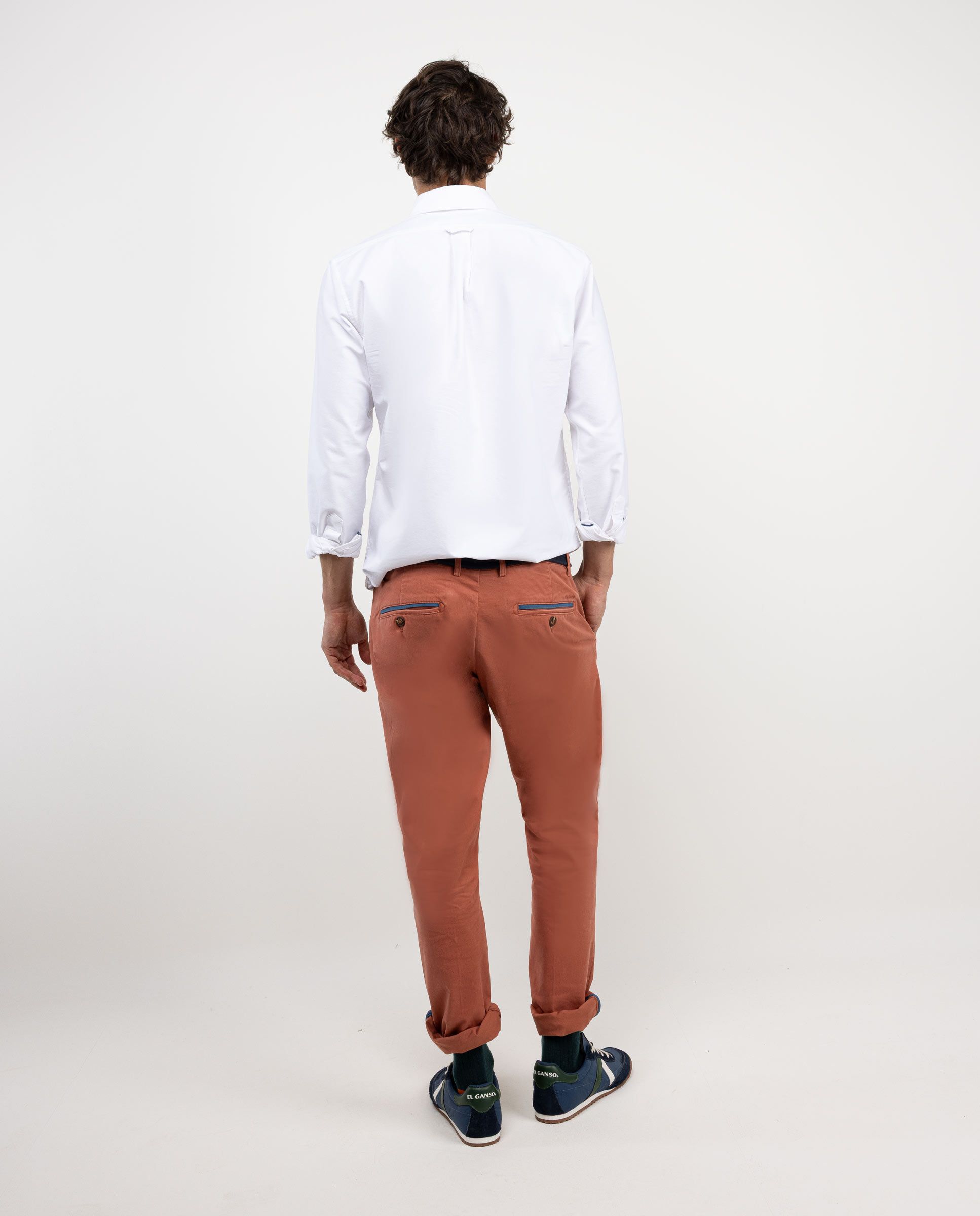 El Ganso® Camisa Oxford Lisa Blanco