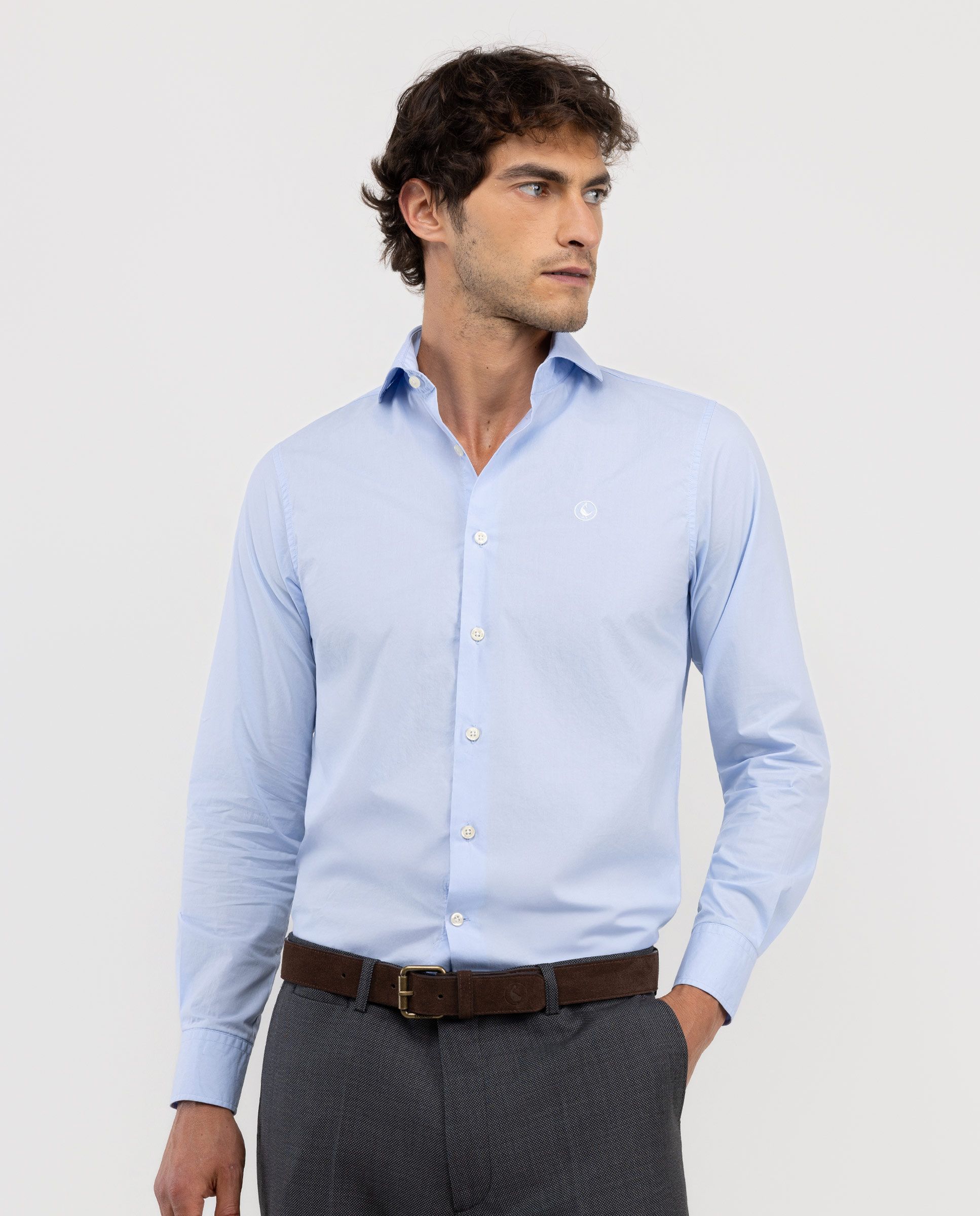 El Ganso® Light Blue Back to Work Poplin Shirt