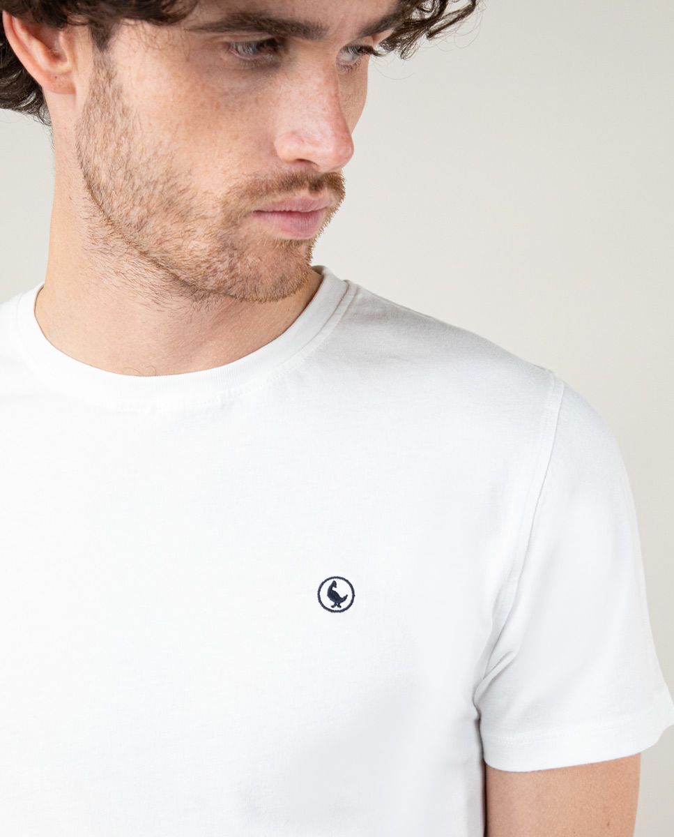 El Ganso® | White Garment Dyed T-Shirt