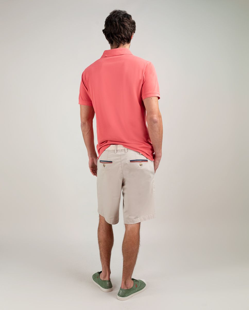 El Ganso® | Polo Piqué Garment Dyed Coral