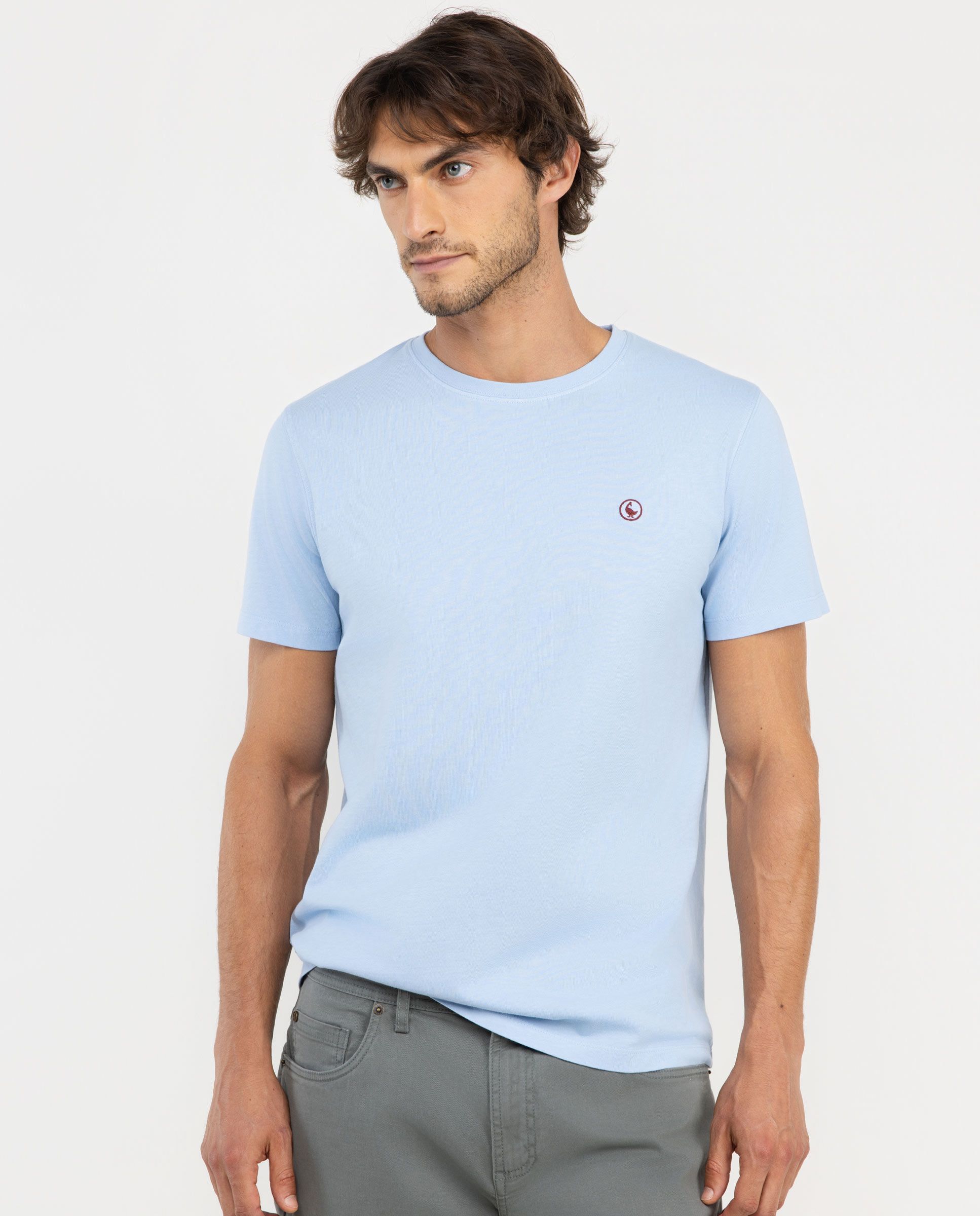El Ganso® Camiseta Básica Celeste