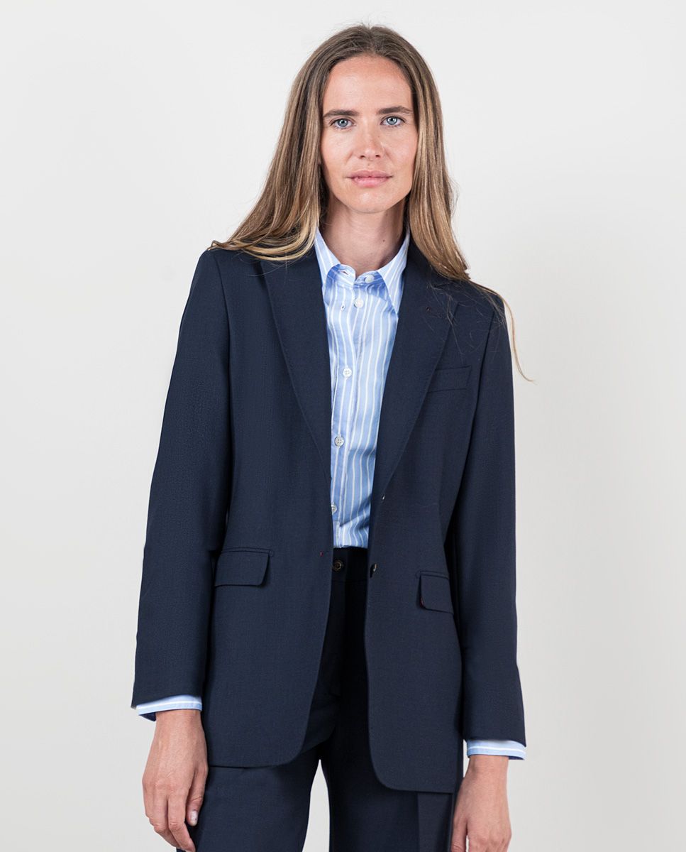 El Ganso® | Rebajas Verano 2025 | Hasta 50%Americana Coordinada Liso Marino