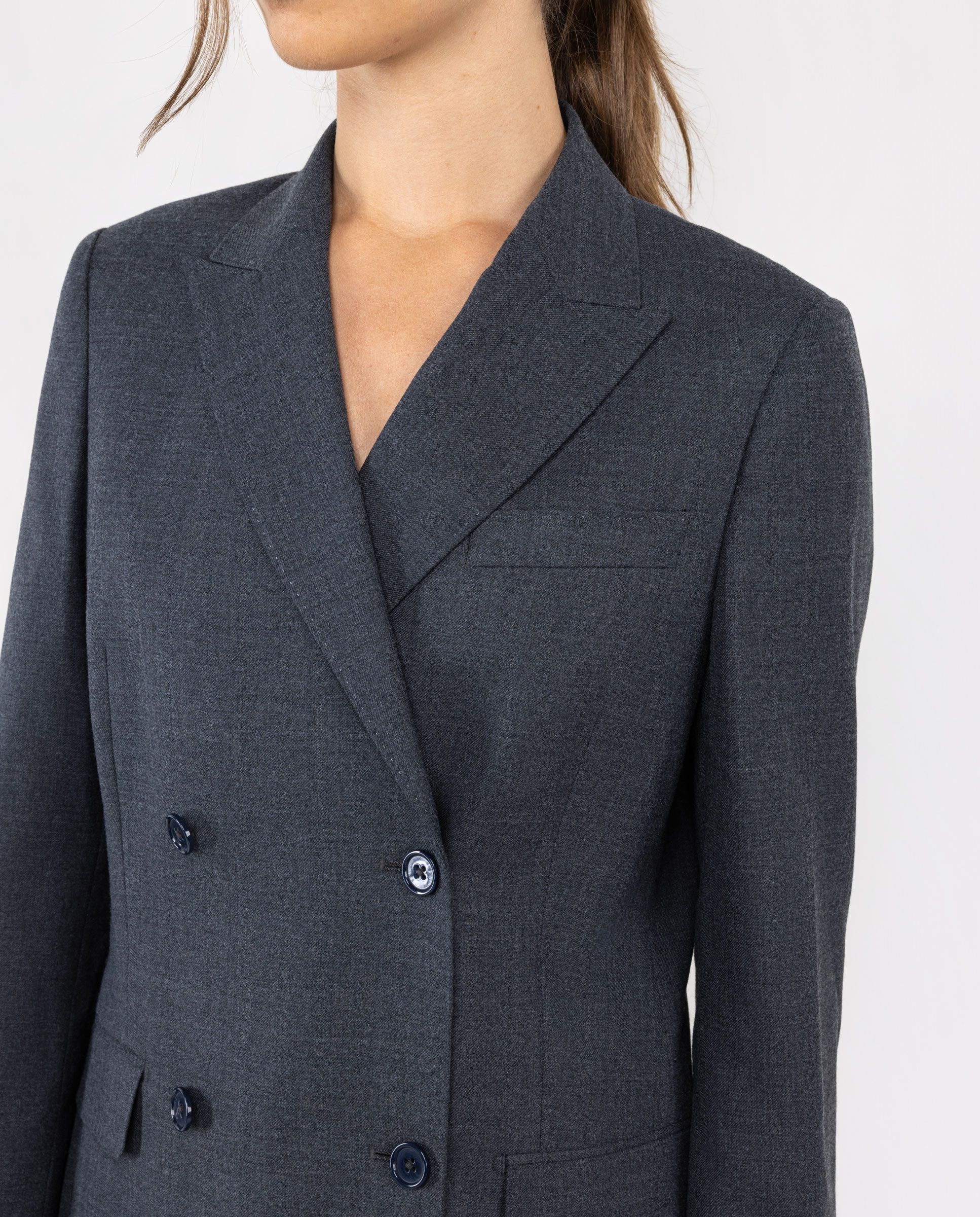 El Ganso® Grey Double-Breasted Jacket Separate