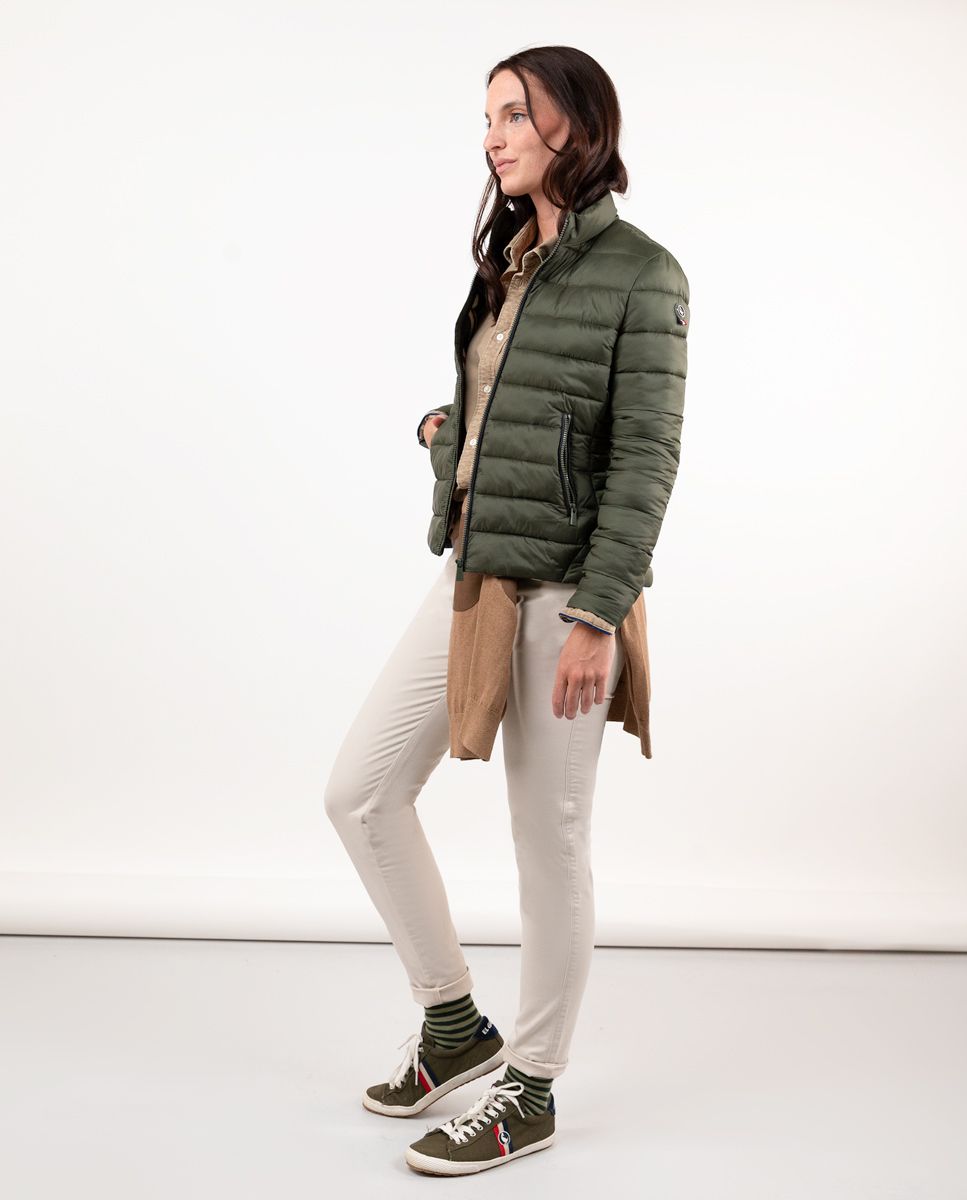 El Ganso® | Short Khaki Quilted Jacket