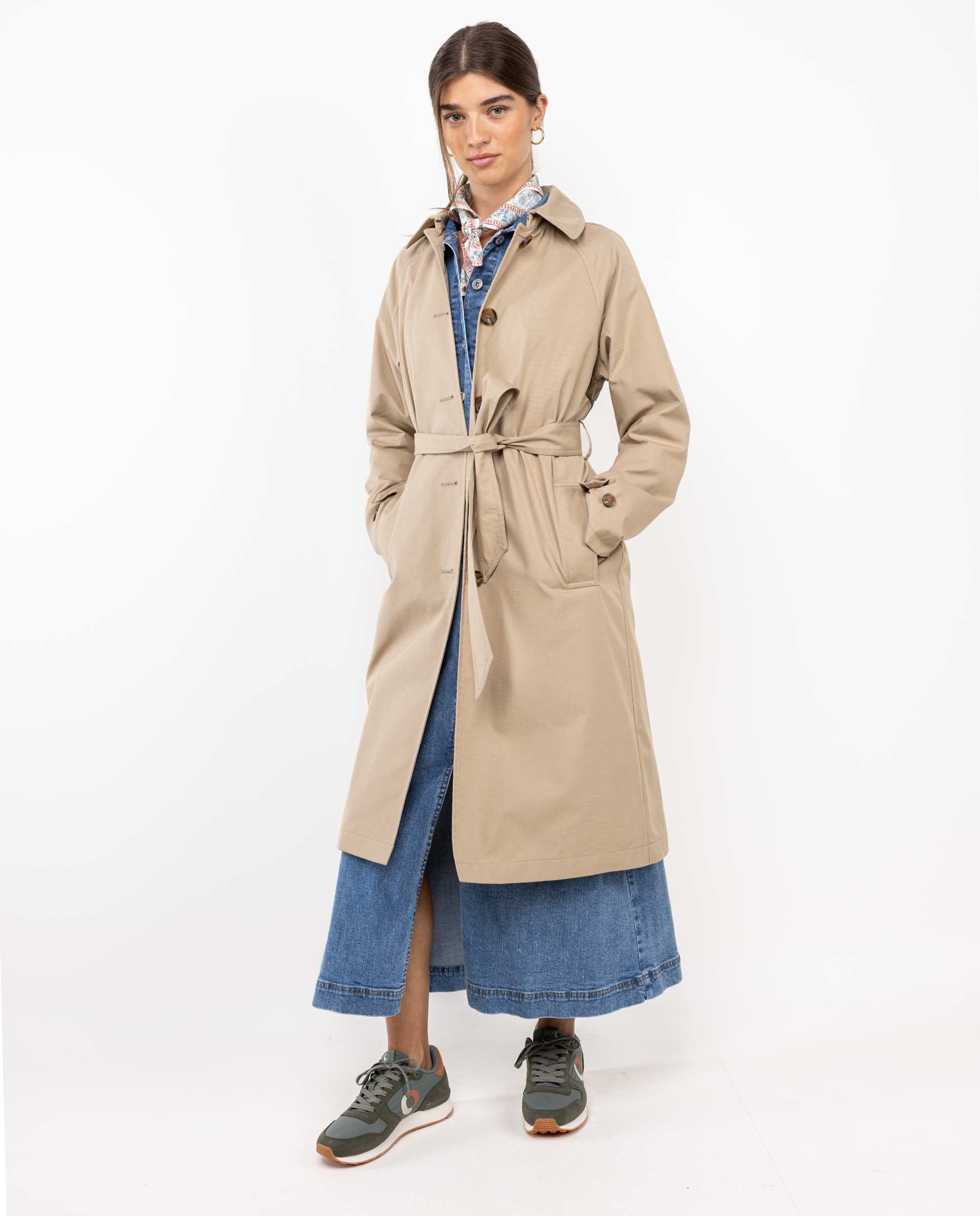 El Ganso® Gabardina Algodón Beige