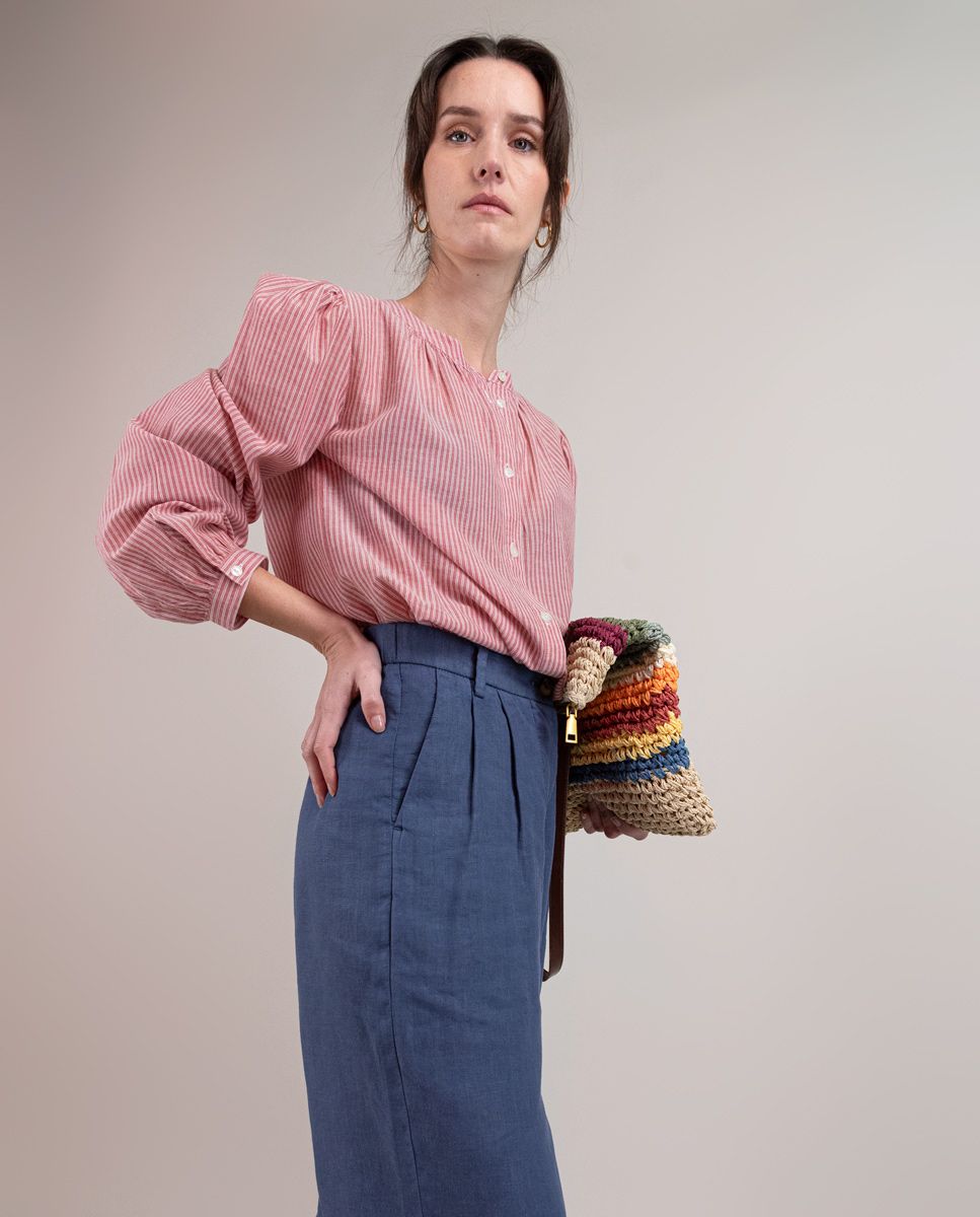 El Ganso® | Camisa Fantasía Raya Roja