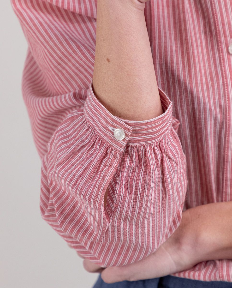 El Ganso® | Camisa Fantasía Raya Roja