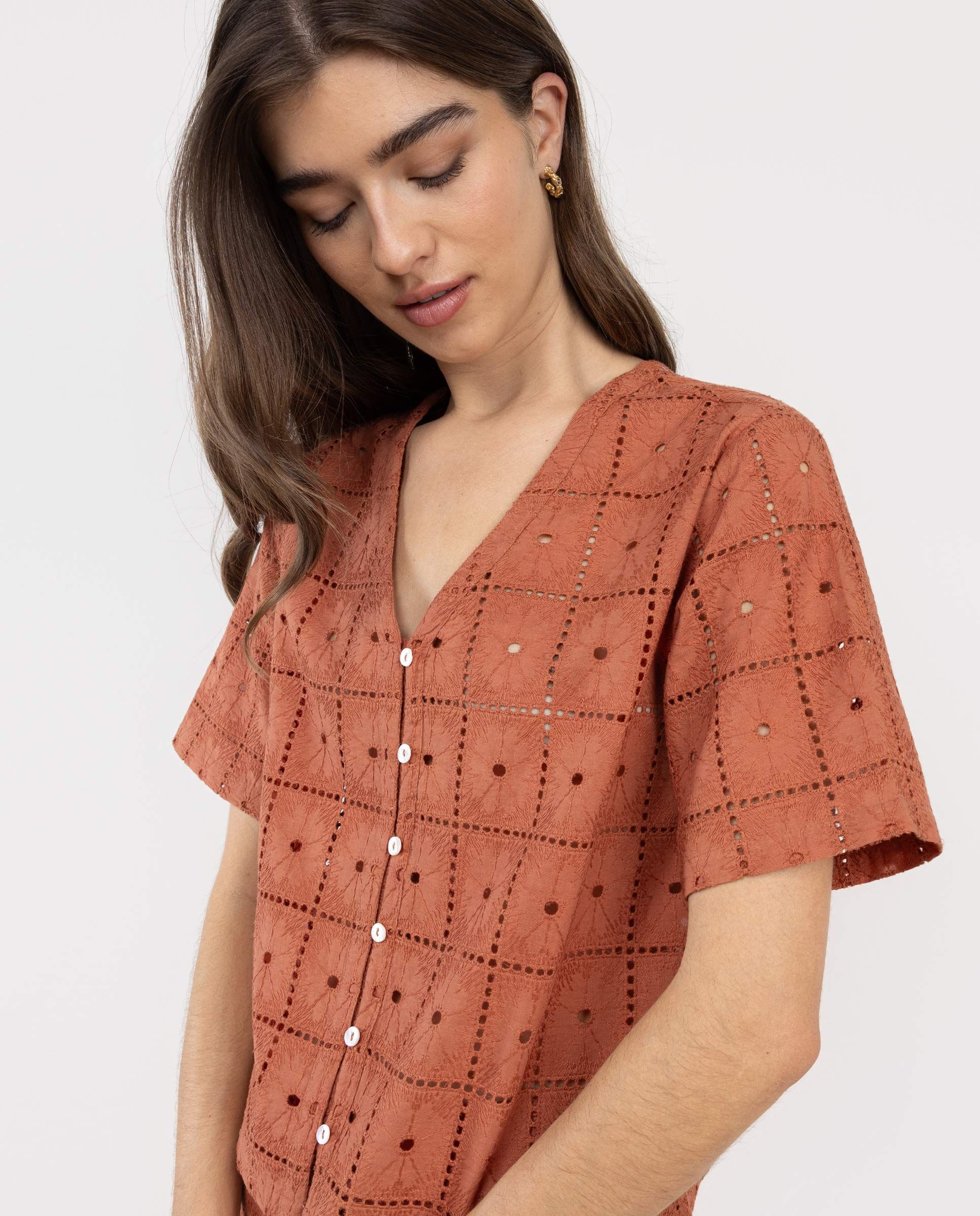 El Ganso® Camisa Lina Bordados