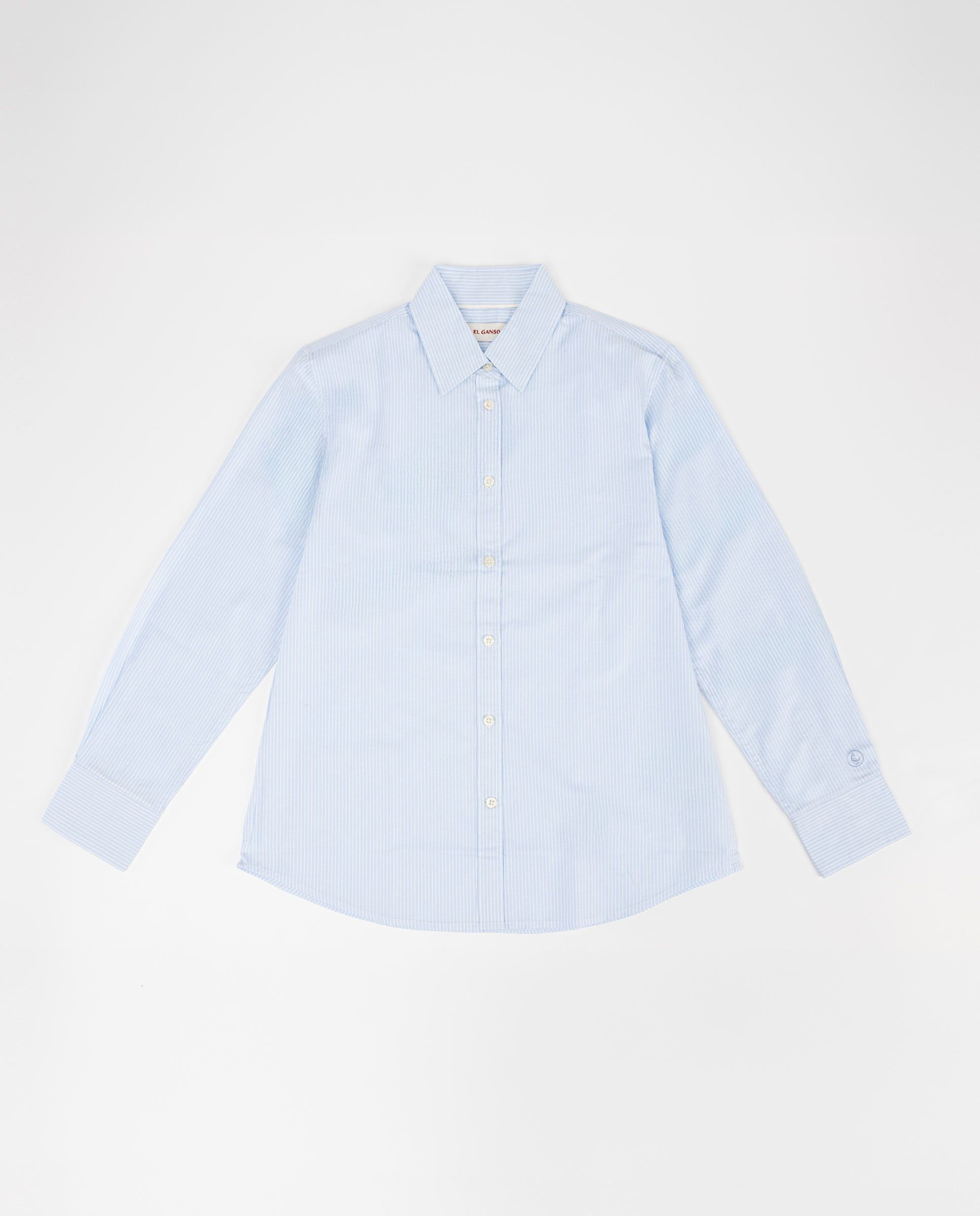 El Ganso® Light Blue Hairline Stripe Dress Shirt