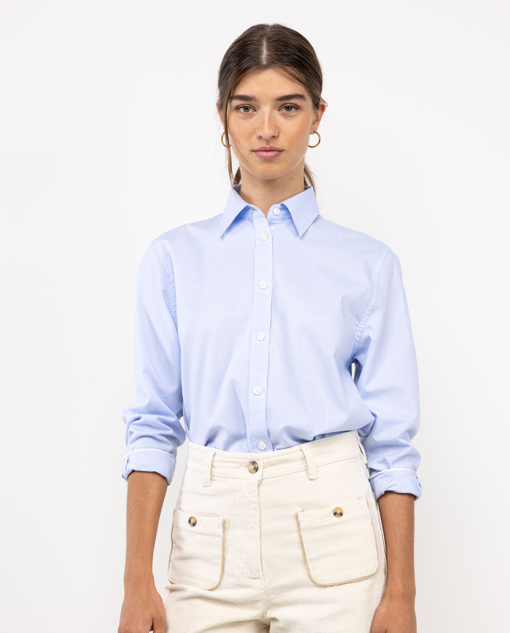 El Ganso® Solid-Coloured Light Blue Dress Shirt
