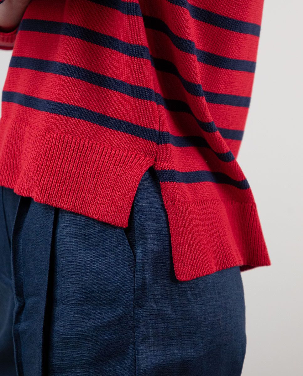 El Ganso® | Red Nautical Jumper